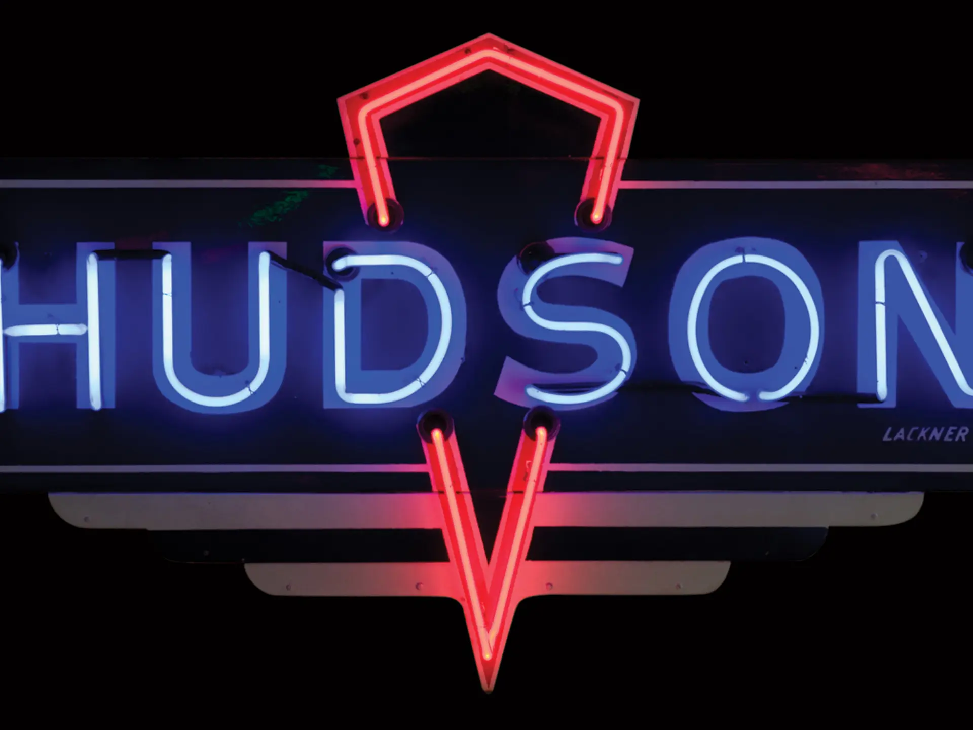 Hudson Neon Sign | Vintage Motor Cars of Hershey 2009 | RM Sotheby's