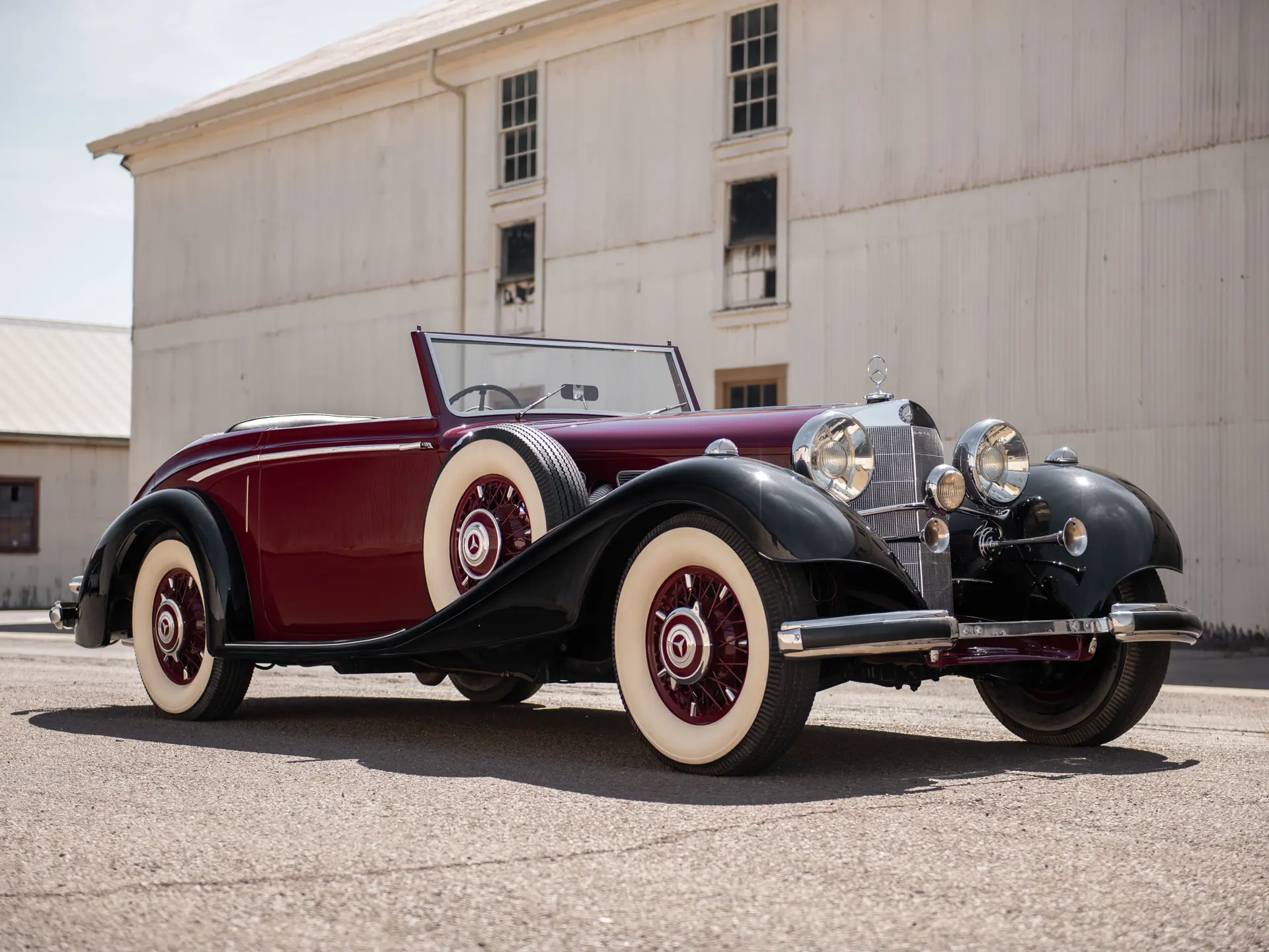 1938 Mercedes-Benz 540 K Drophead Coupe by Lancefield | Monterey 2022 ...