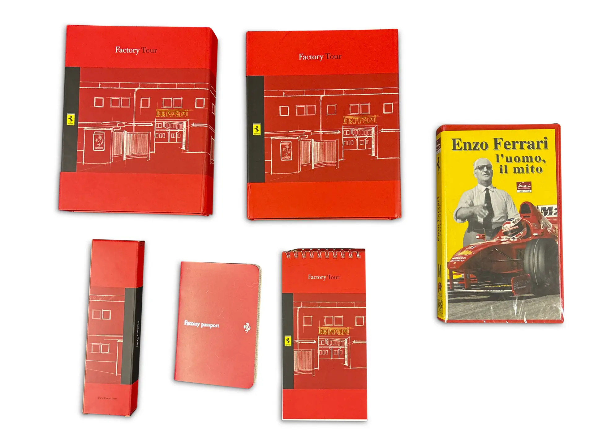 Ferrari Factory Tour Materials and VHS Tape | The Cohen Collection | RM ...
