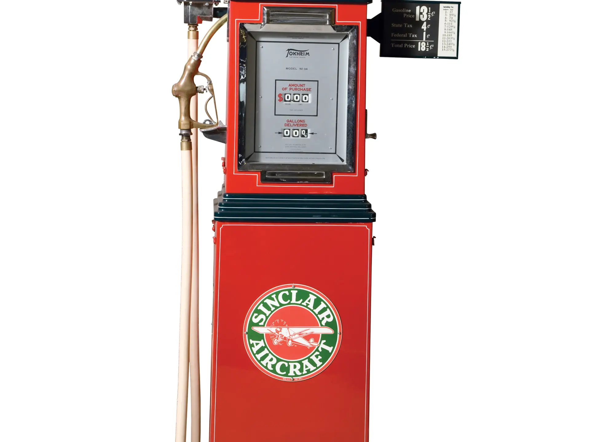 Sinclair Aircraft Gas Pump | The Astor Collection | RM Sotheby's