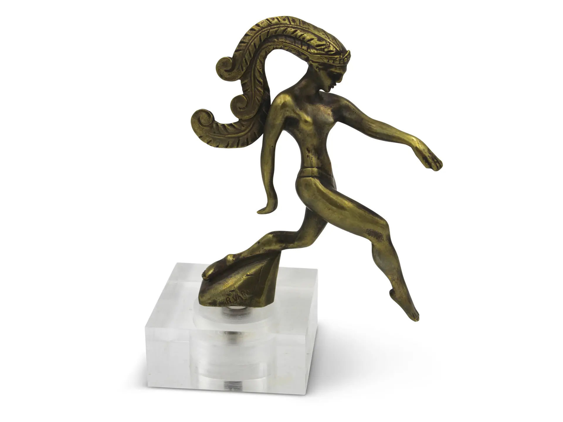 Exotic Dancing Girl by Varnier, ca. 1930s | Ornamental Online: Mascots ...