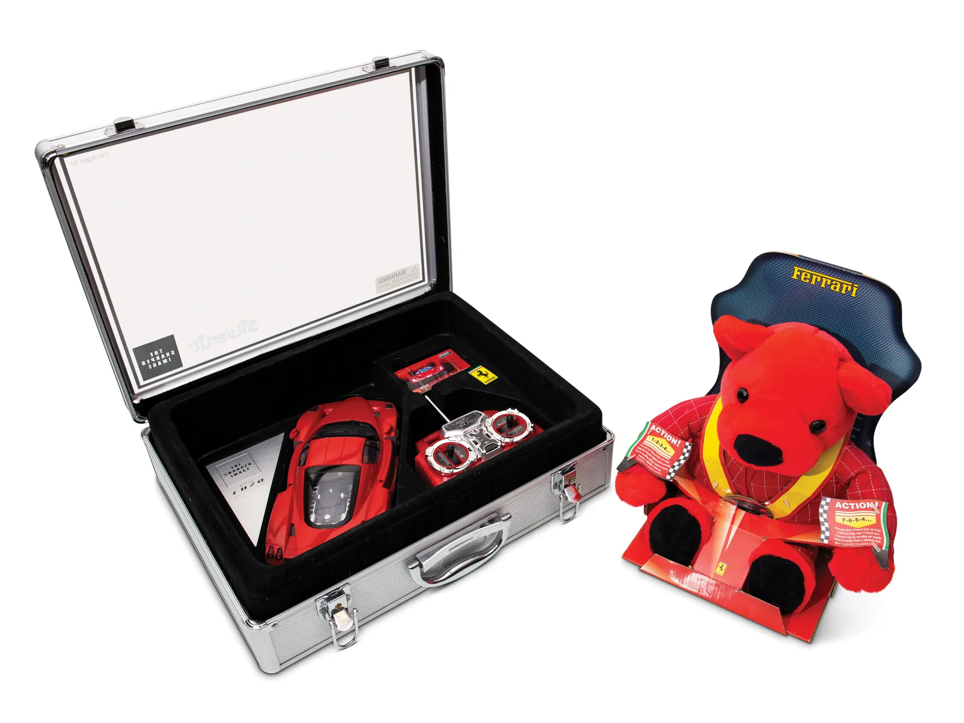 Ferrari Enzo Remote Control Car and Rosso Racing Teddy Bear | Online ...