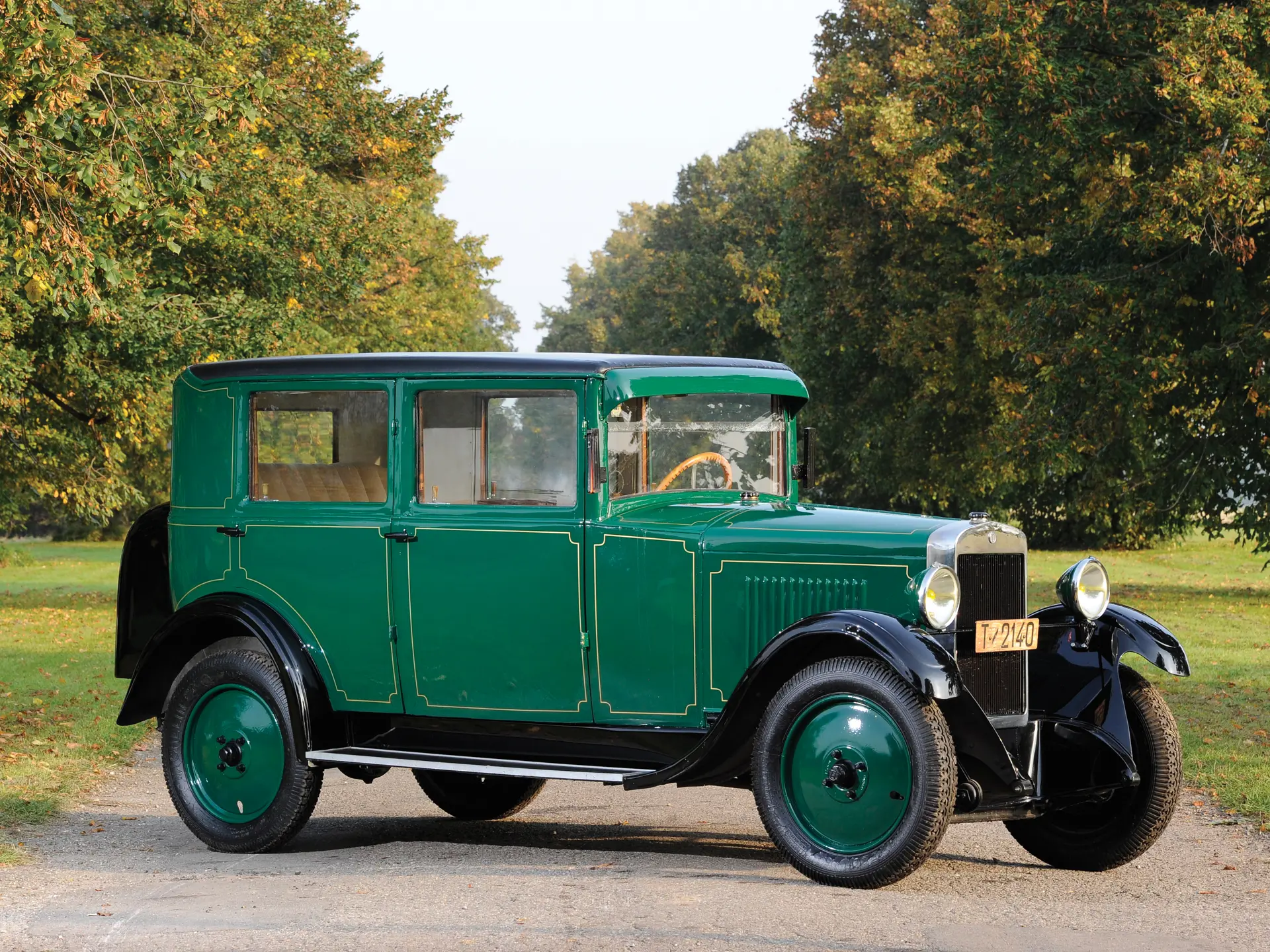1925 Donnet Type G Saloon | Aalholm Automobile Collection | RM Sotheby's