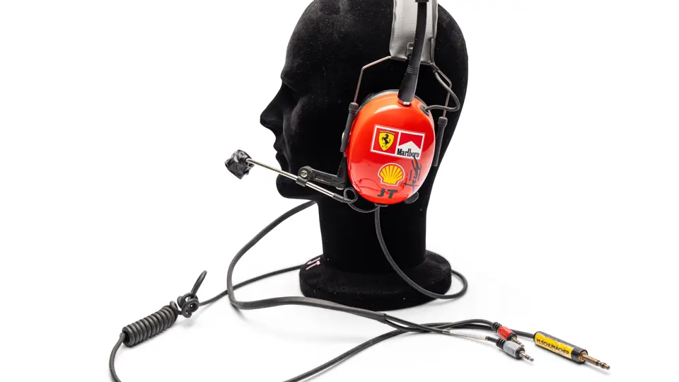 Jean Todt Scuderia Ferrari Formula 1 Signed Headset | The Schumacher ...