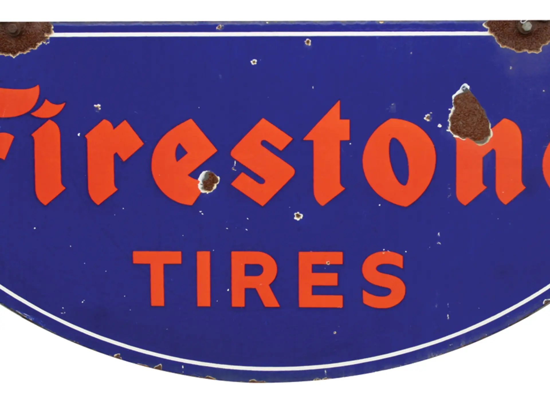 FIRESTONE SIGN | Private Collection of Tom & Marlene Stackhouse | RM ...