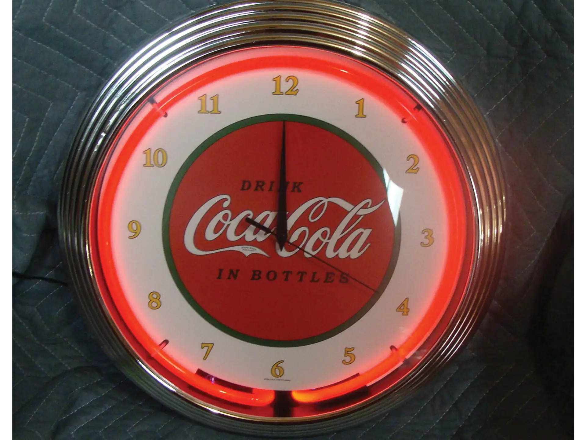Coca-Cola Neon Clock (16" Round) | Fall Carlisle 2013 | RM Sotheby's