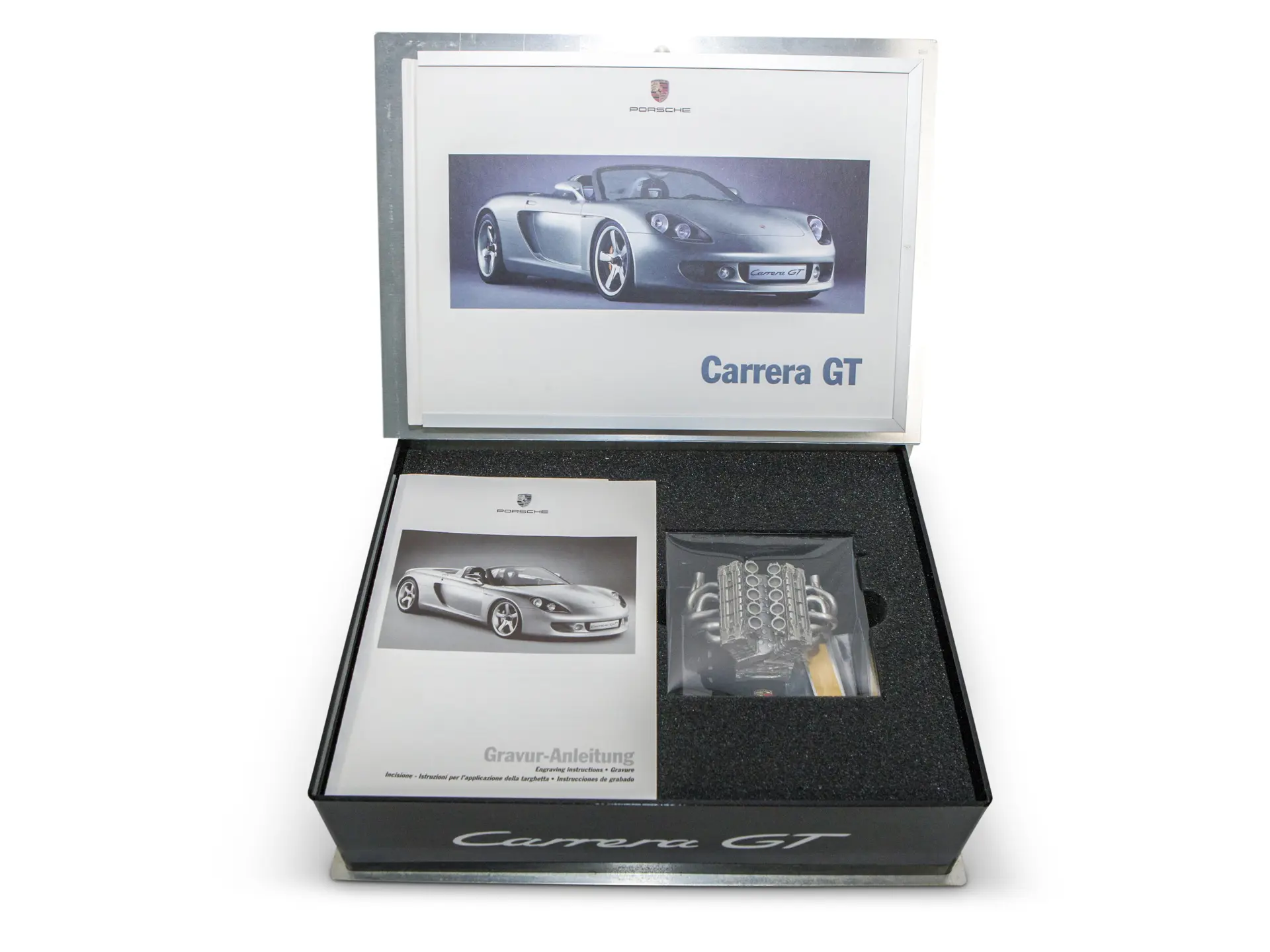 Porsche Carrera GT Gift Set with Engine Model, 2000 | A Lifetime of ...