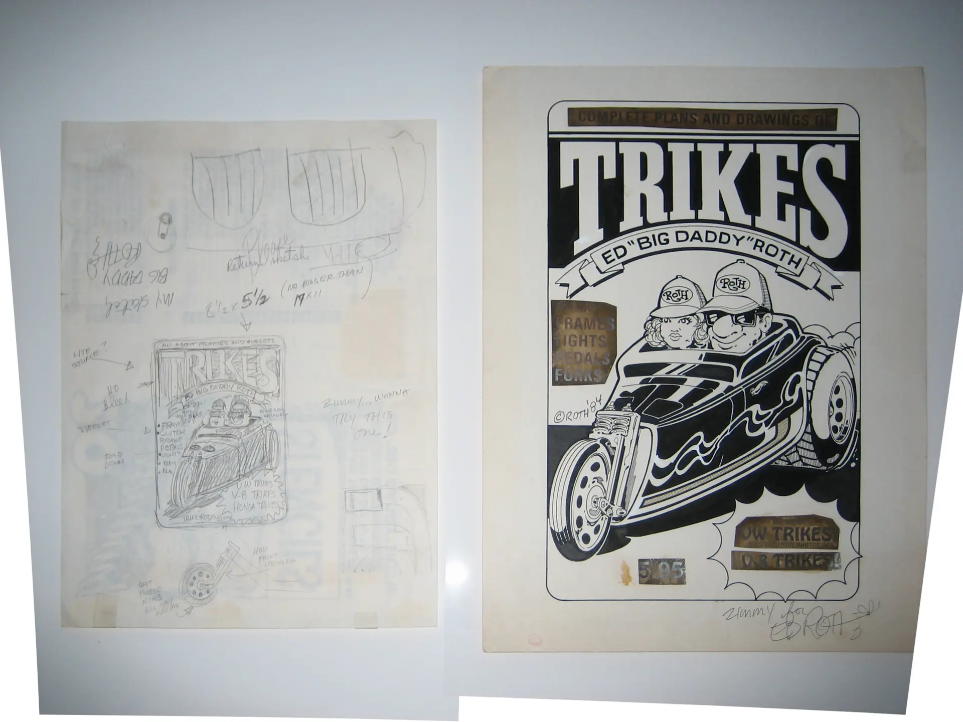 TRIKES (double with plans) #1 - Ed “Big Daddy” Roth | Icons of Speed ...