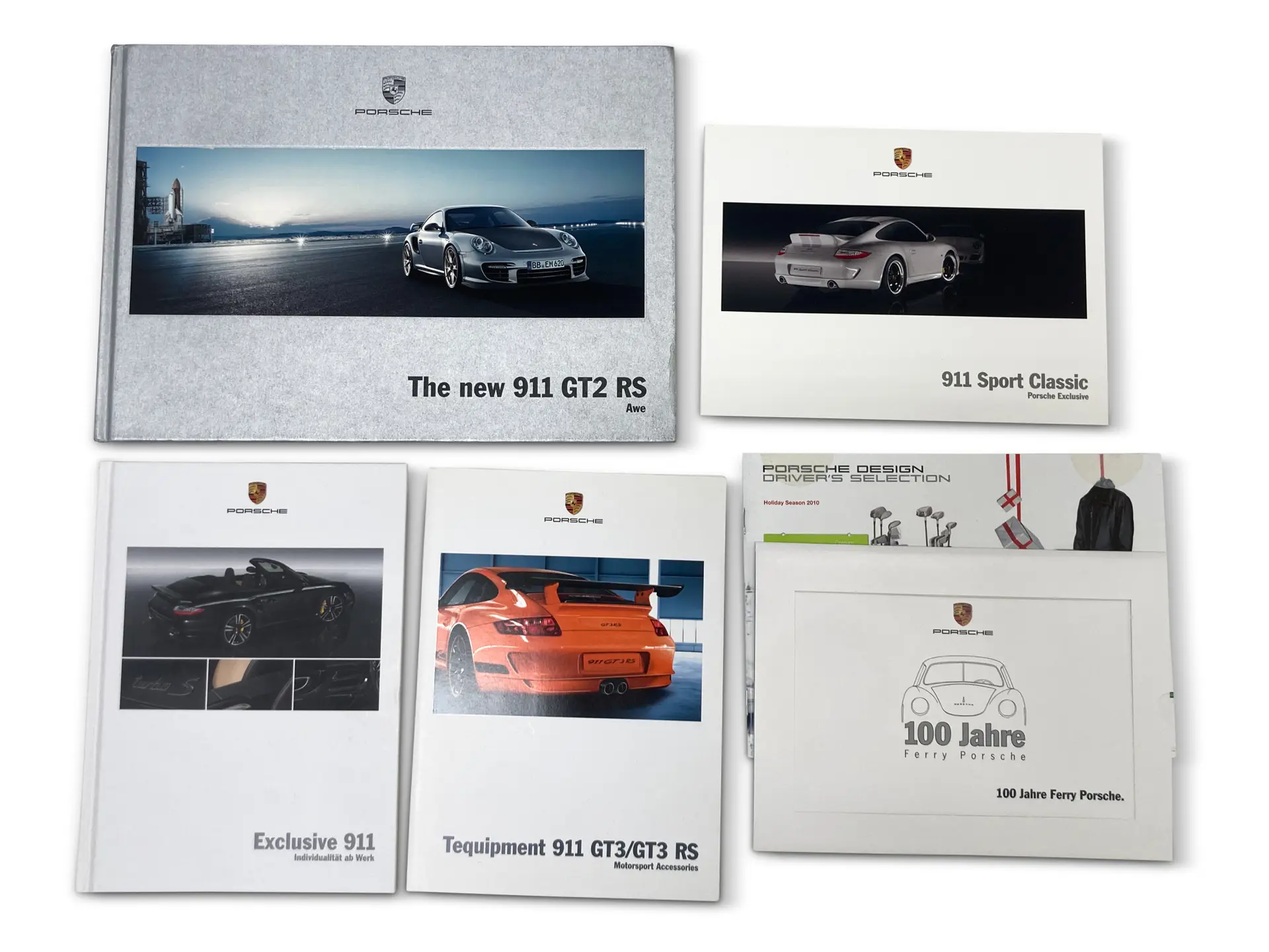 2010 Porsche English/German Literature including Tequipment Motorsports ...