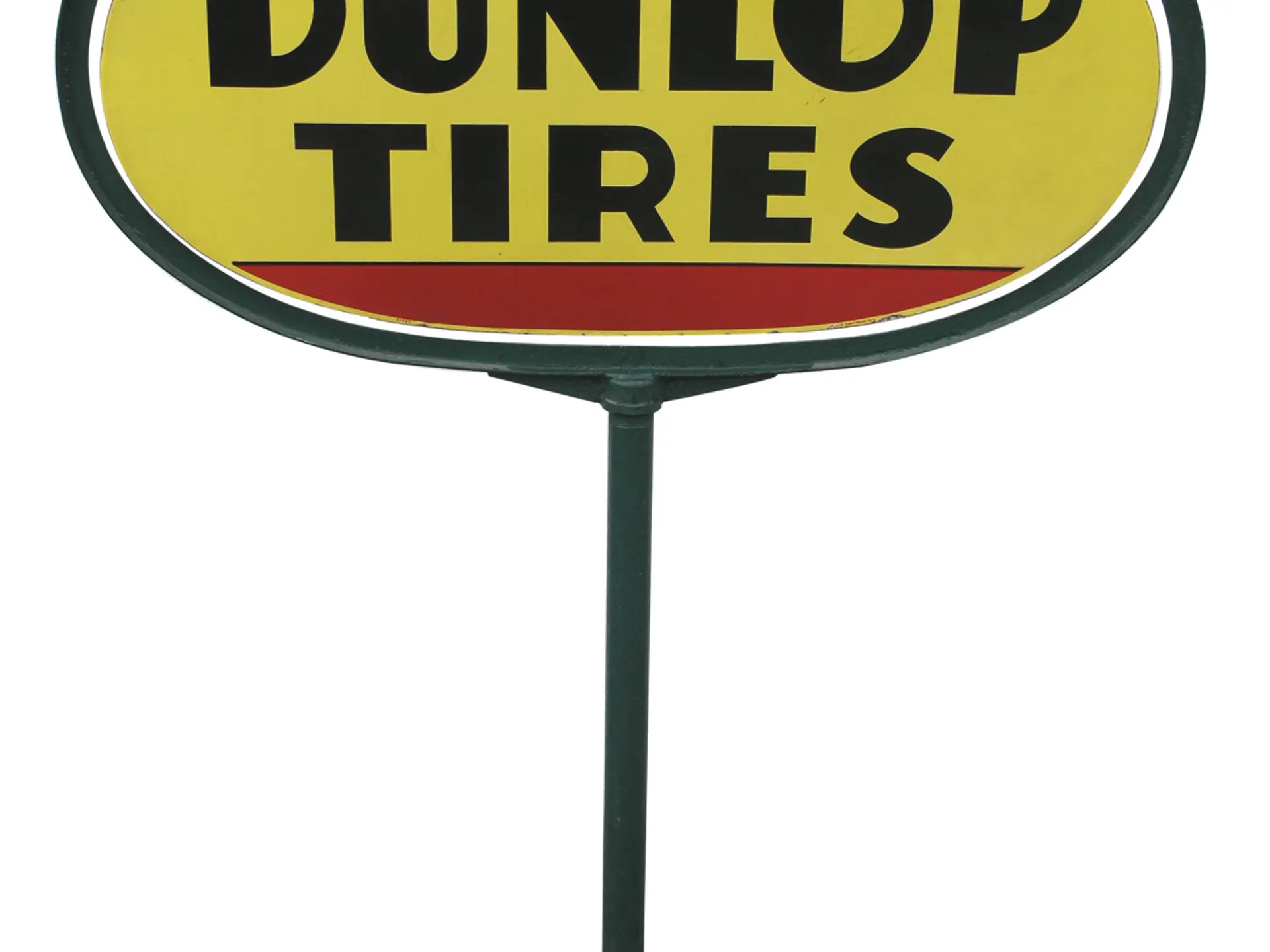 DUNLOP TIRES PEDESTAL SIGN | Private Collection of Tom & Marlene ...