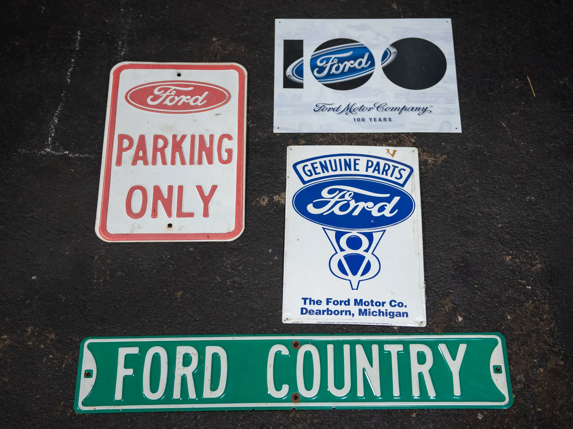 Assorted Ford Signs | Auburn Fall 2021 | RM Sotheby's