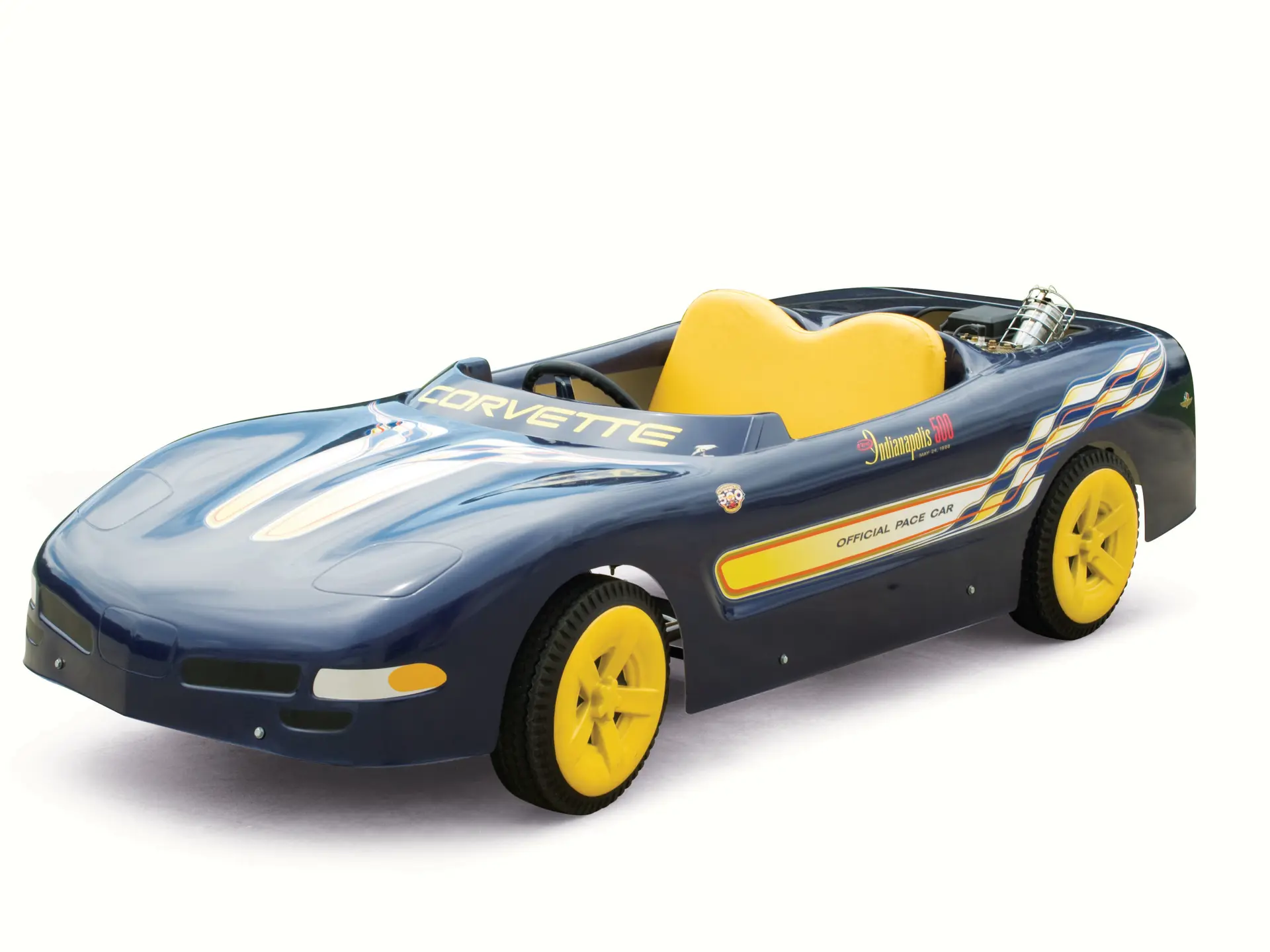 Gas-Powered Corvette Indianapolis 500 Pace Car Go-Kart | The Al Wiseman ...