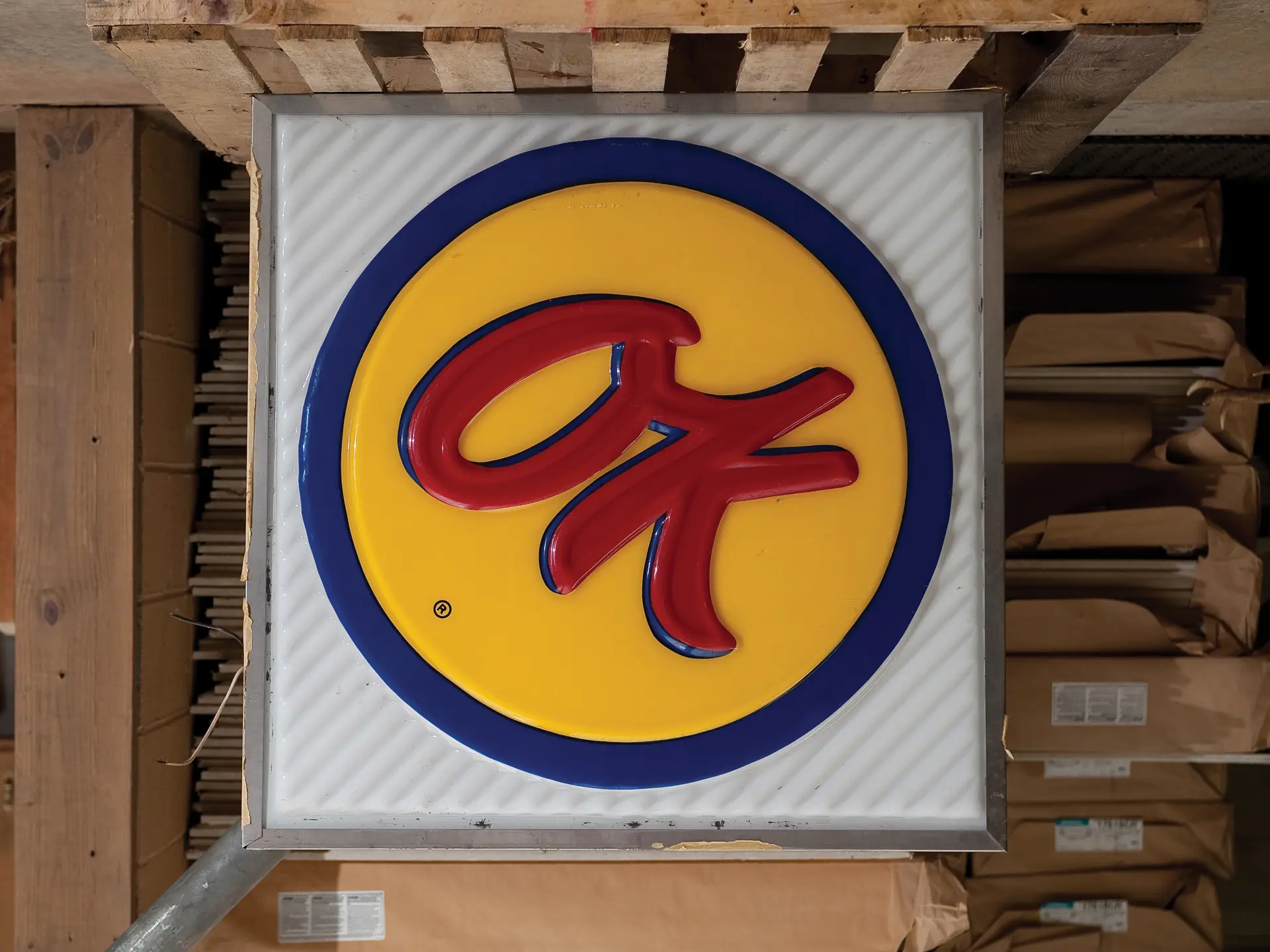 Illuminated “OK” Service Sign | The Milton Robson Collection | RM Sotheby's