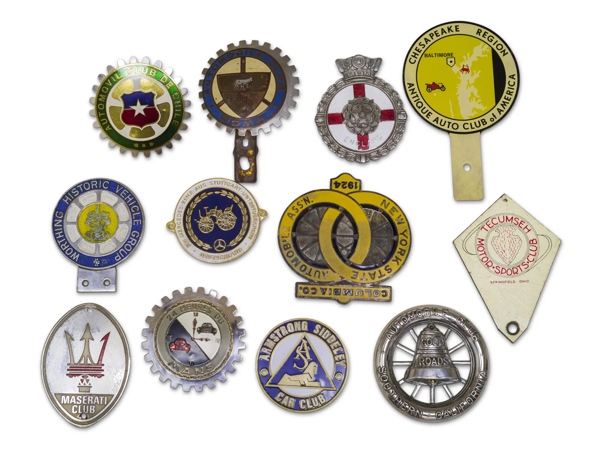 Assortment of License Plate Toppers and Badges | THE MITOSINKA ...