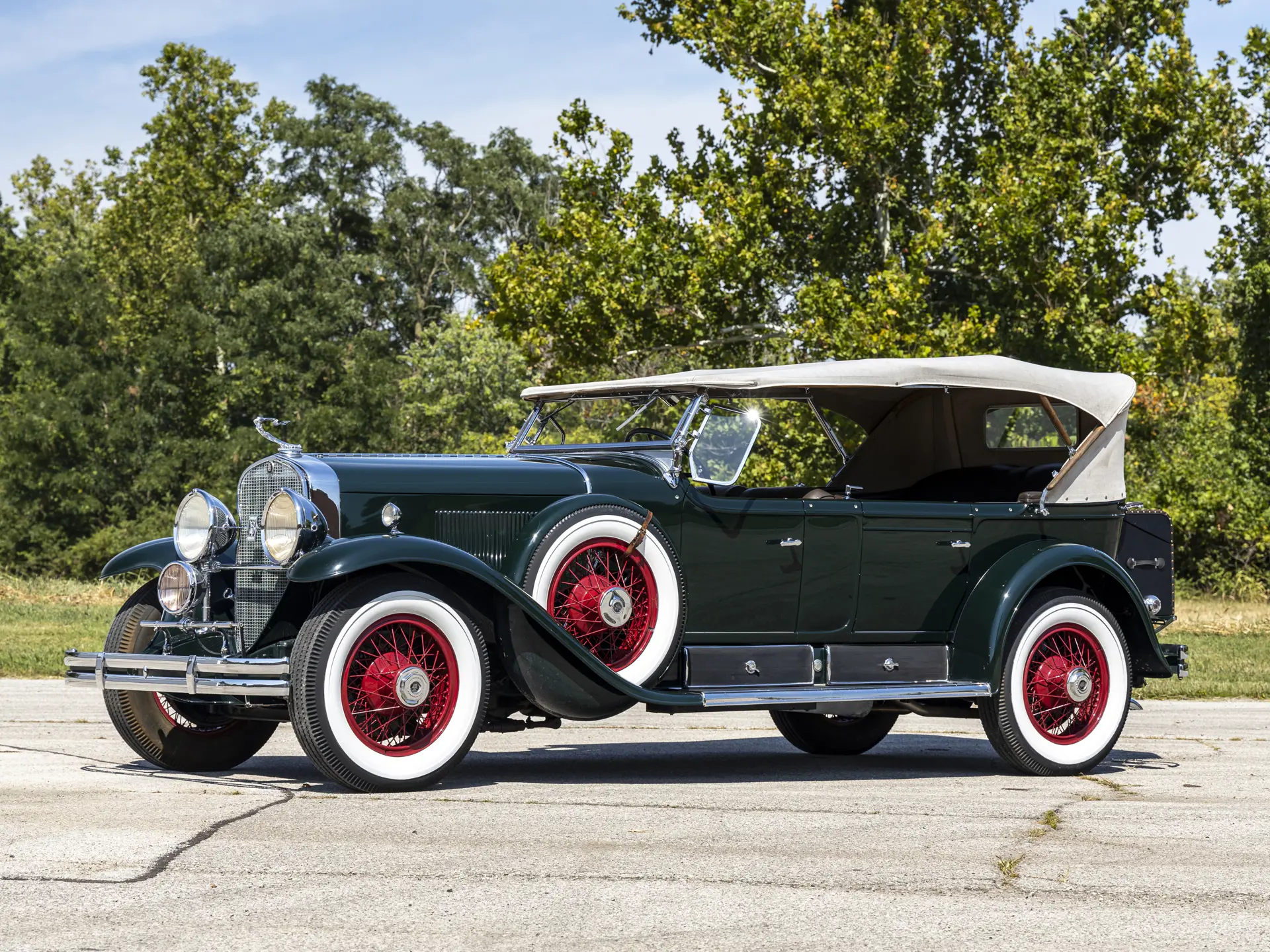 1929 Cadillac V-8 Touring by Fisher | Hershey 2024 | RM Sotheby's