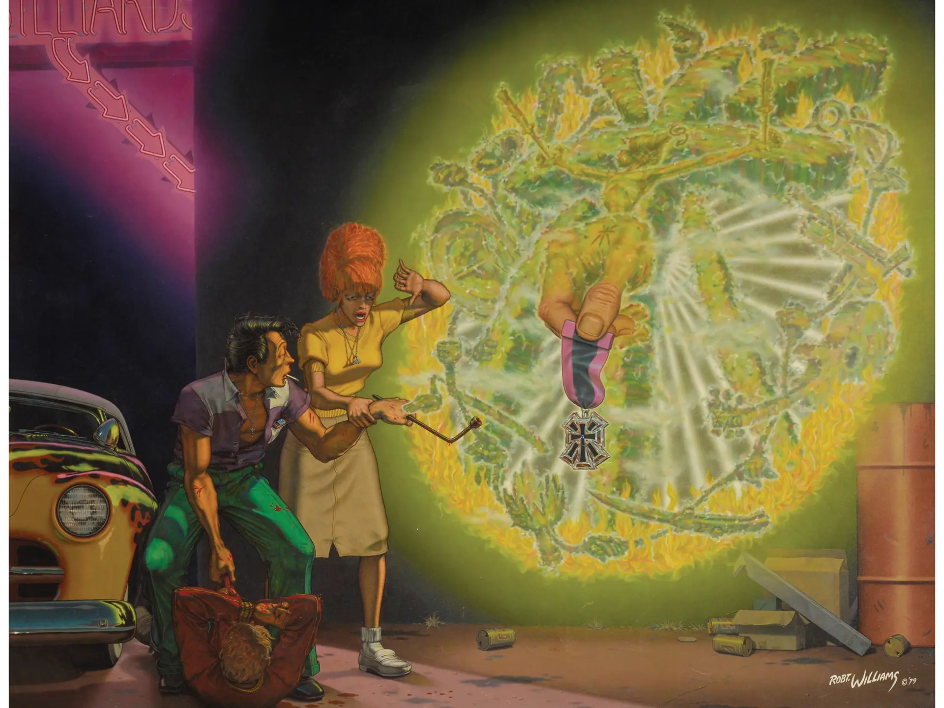 Robert Williams - Pachuco Cross | The Brucker Collection | RM Sotheby's