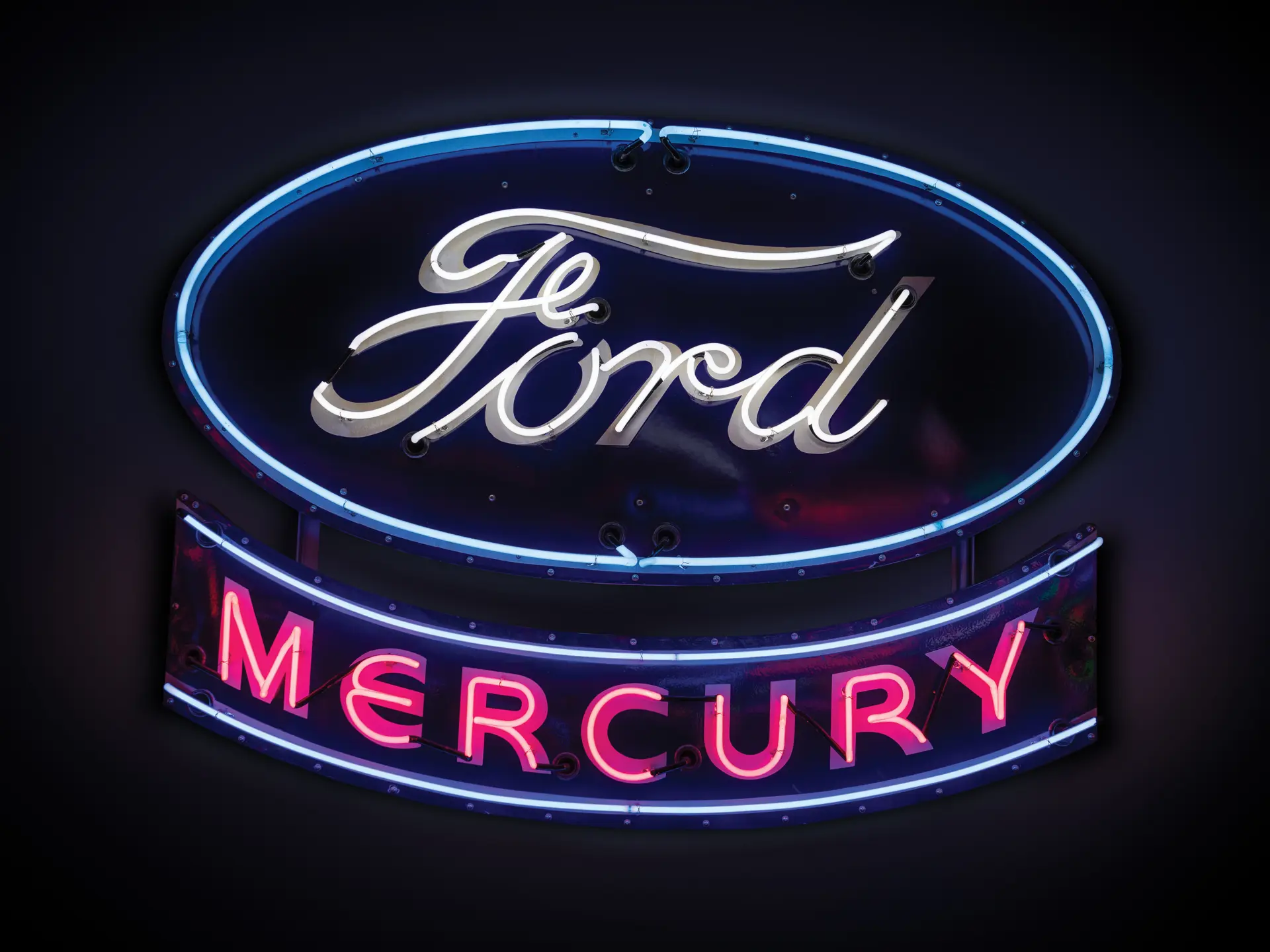 Ford Mercury Neon Sign | The Dingman Collection | RM Sotheby's