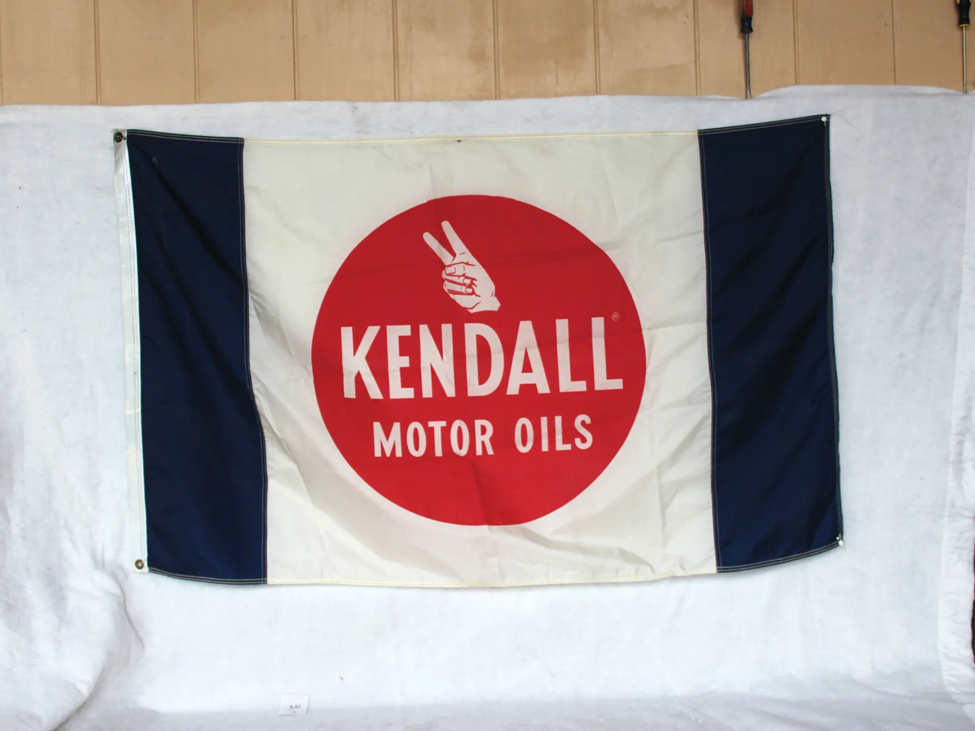 A Kendall Motor Oil Flag | Hilton Head 2015 | RM Sotheby's