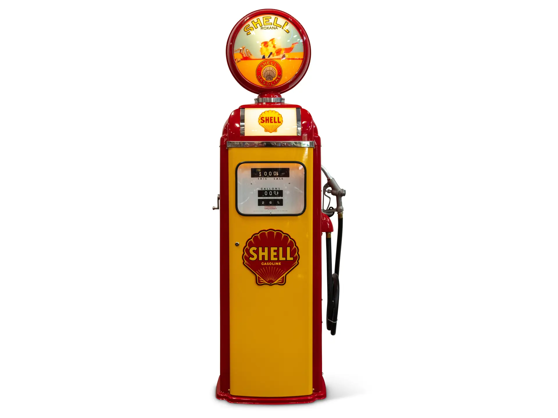 National Shell Gas Pump | Gene Ponder Collection | RM Sotheby's
