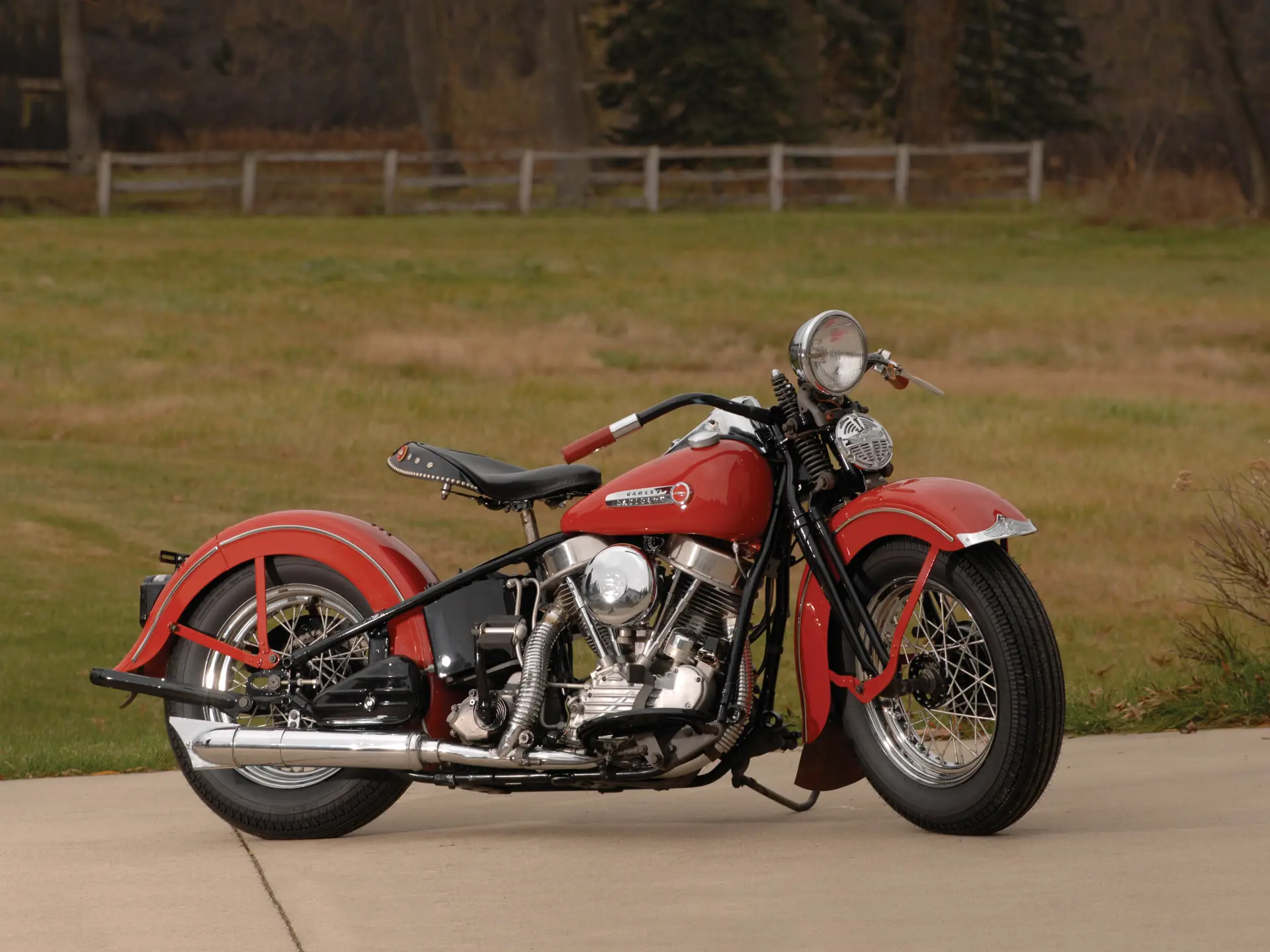 1948 Harley Davidson Panhead The Mcmullen Collection Rm Sotheby S
