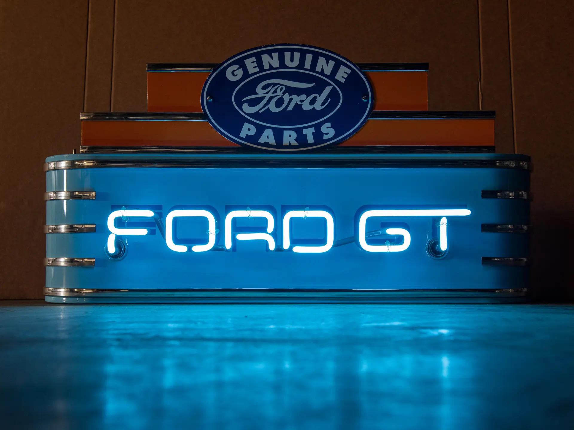 Ford GT Neon Decorative Sign | Open Roads, August 2021 | RM Sotheby's