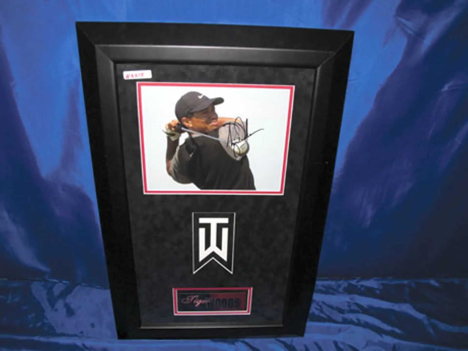 Tiger Woods Autographed Display | Auburn Fall 2012 | RM Sotheby's