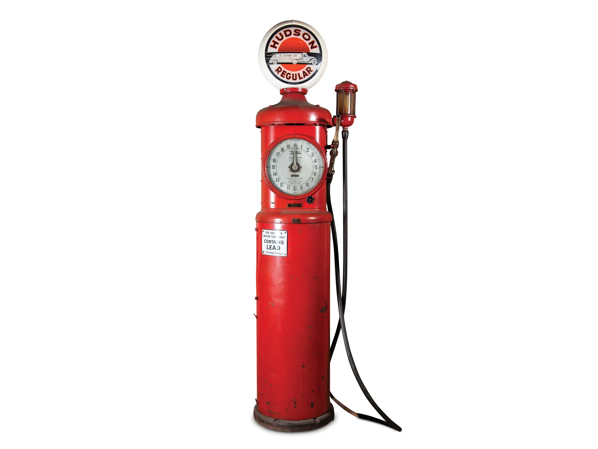 "Hudson Regular" Tokheim Clock Face Gas Pump | Auburn Fall 2019 | RM ...