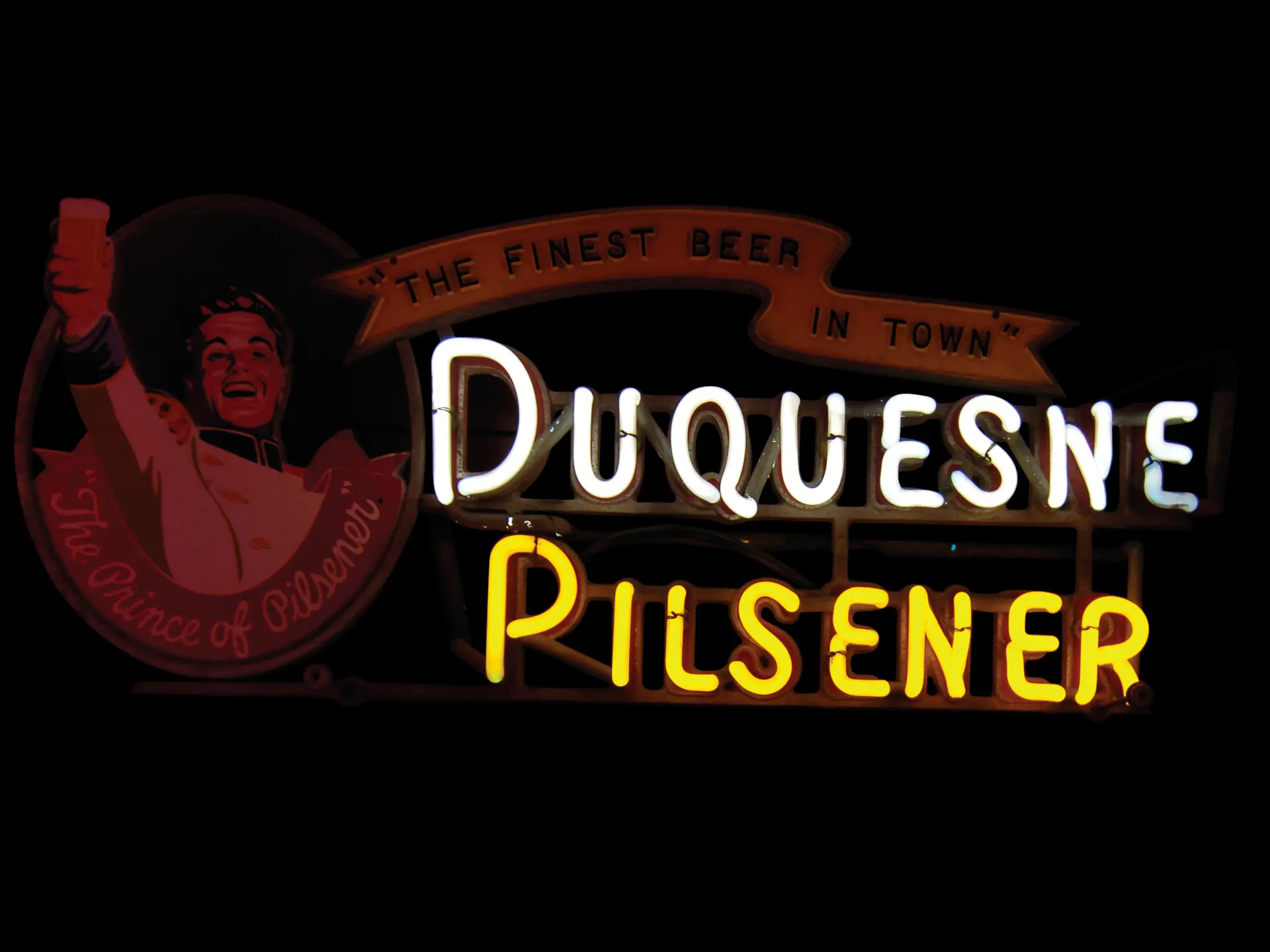 Duquesne Pilsener Neon: The Finest Beer In Town" | The Dingman Ford ...