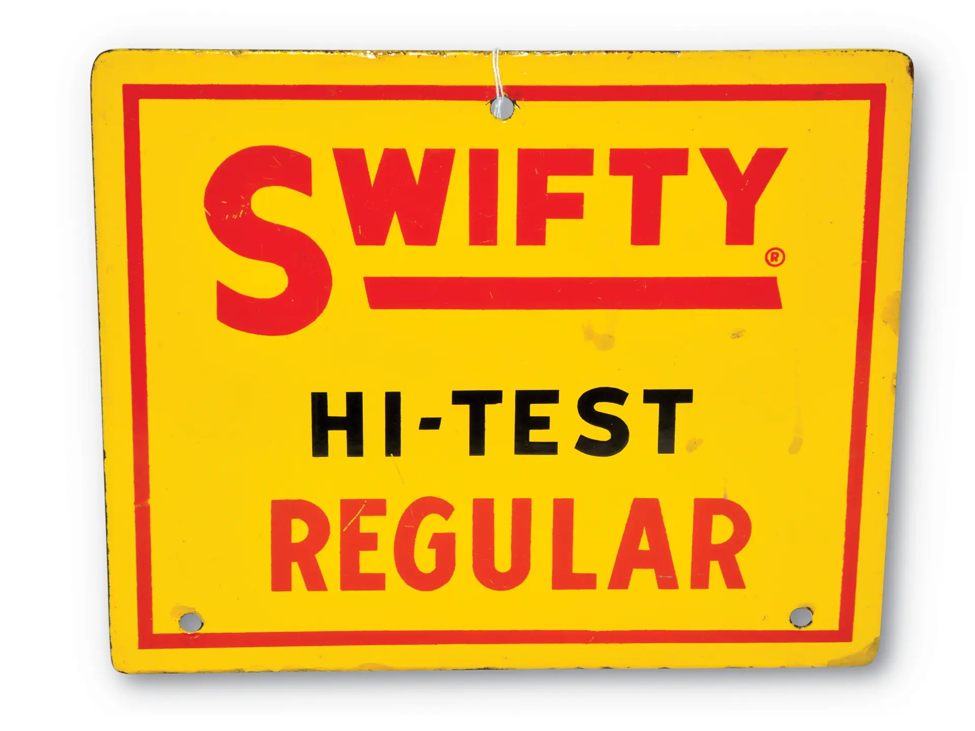 Swifty Hi-Test Regular Sign | Auburn Spring 2019 | RM Sotheby's