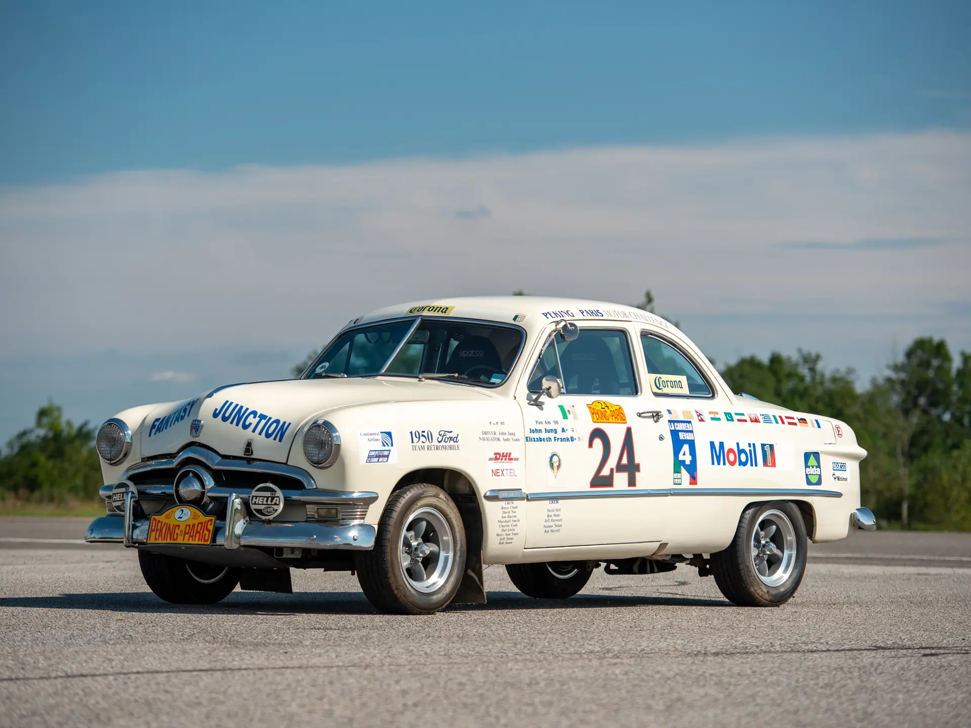 1950 Ford Custom Club Coupe Rally Car | Auburn Fall 2021 | RM Sotheby's