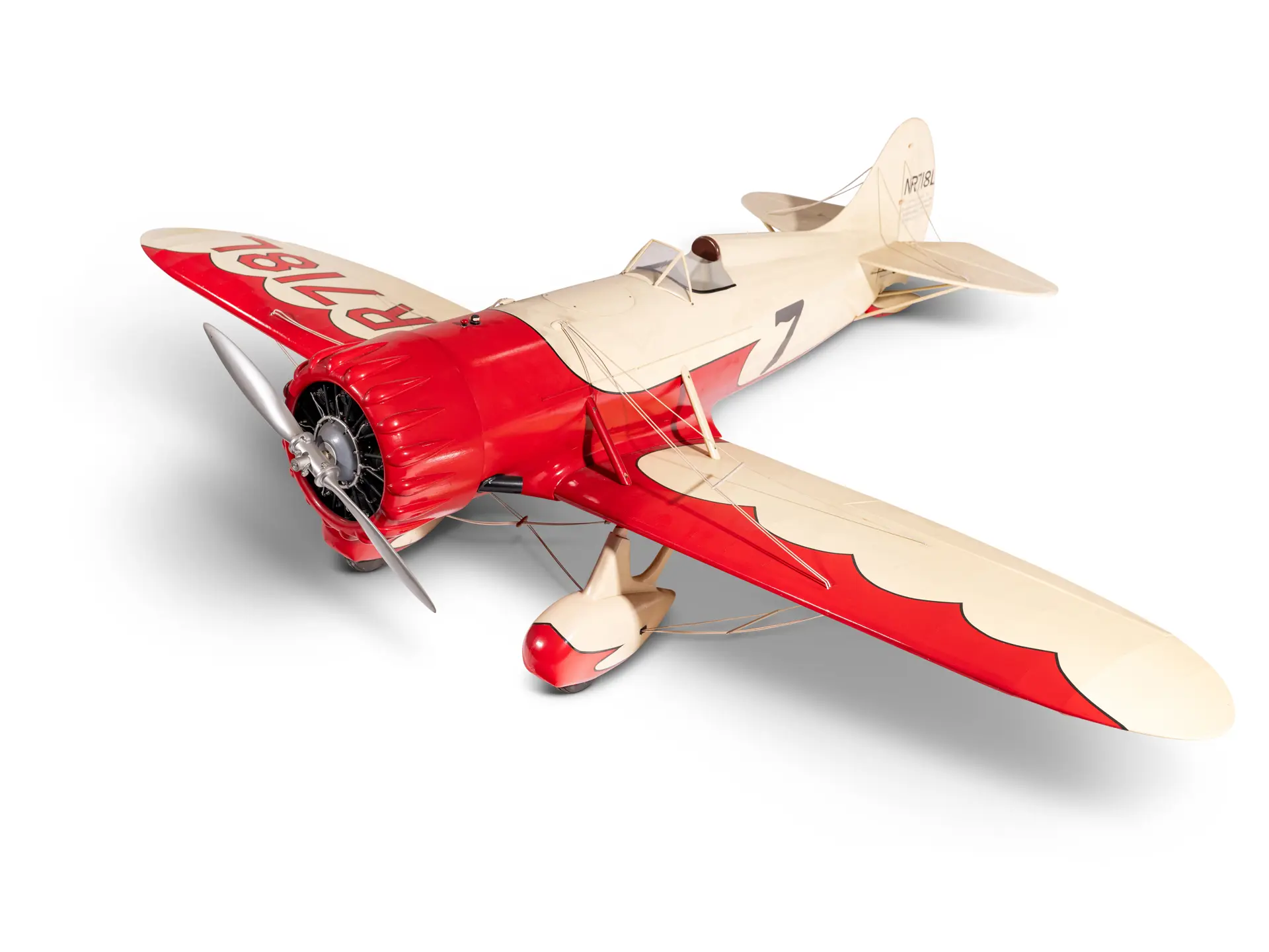 Gee Bee Model YL Senior Sportster Racer Model Airplane | Hershey 2023 ...