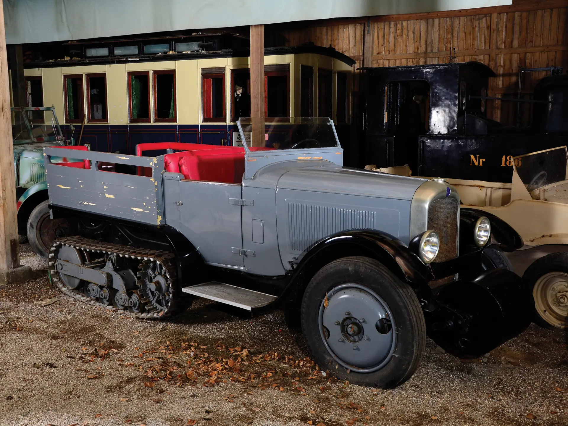 c. 1926 Citroën Kegresse Half-Track | Aalholm Automobile Collection ...