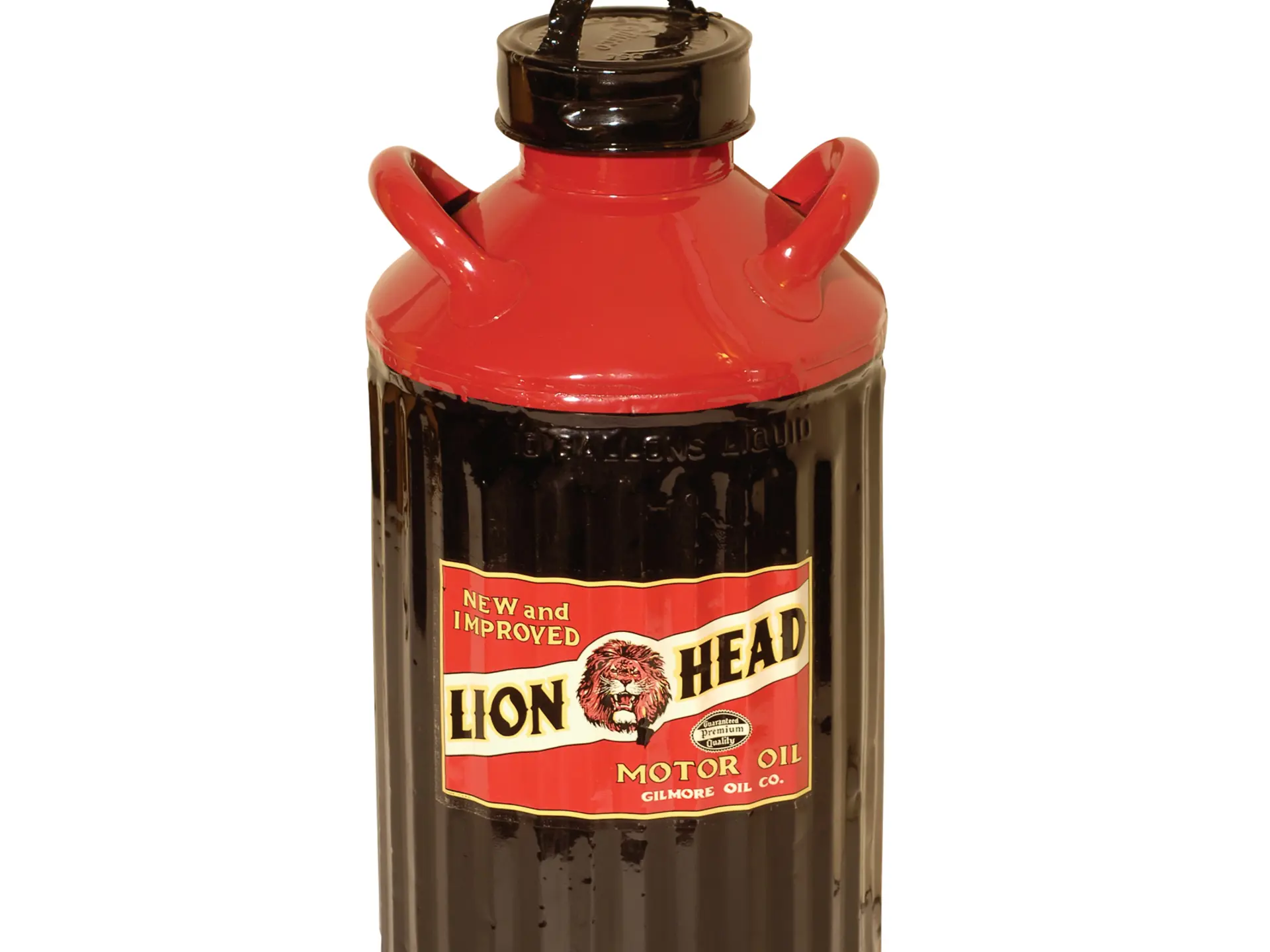 LION HEAD TEN GALLON OIL CAN AND PHILLIPS 66 MARINE OIL PRODUCTS | The ...