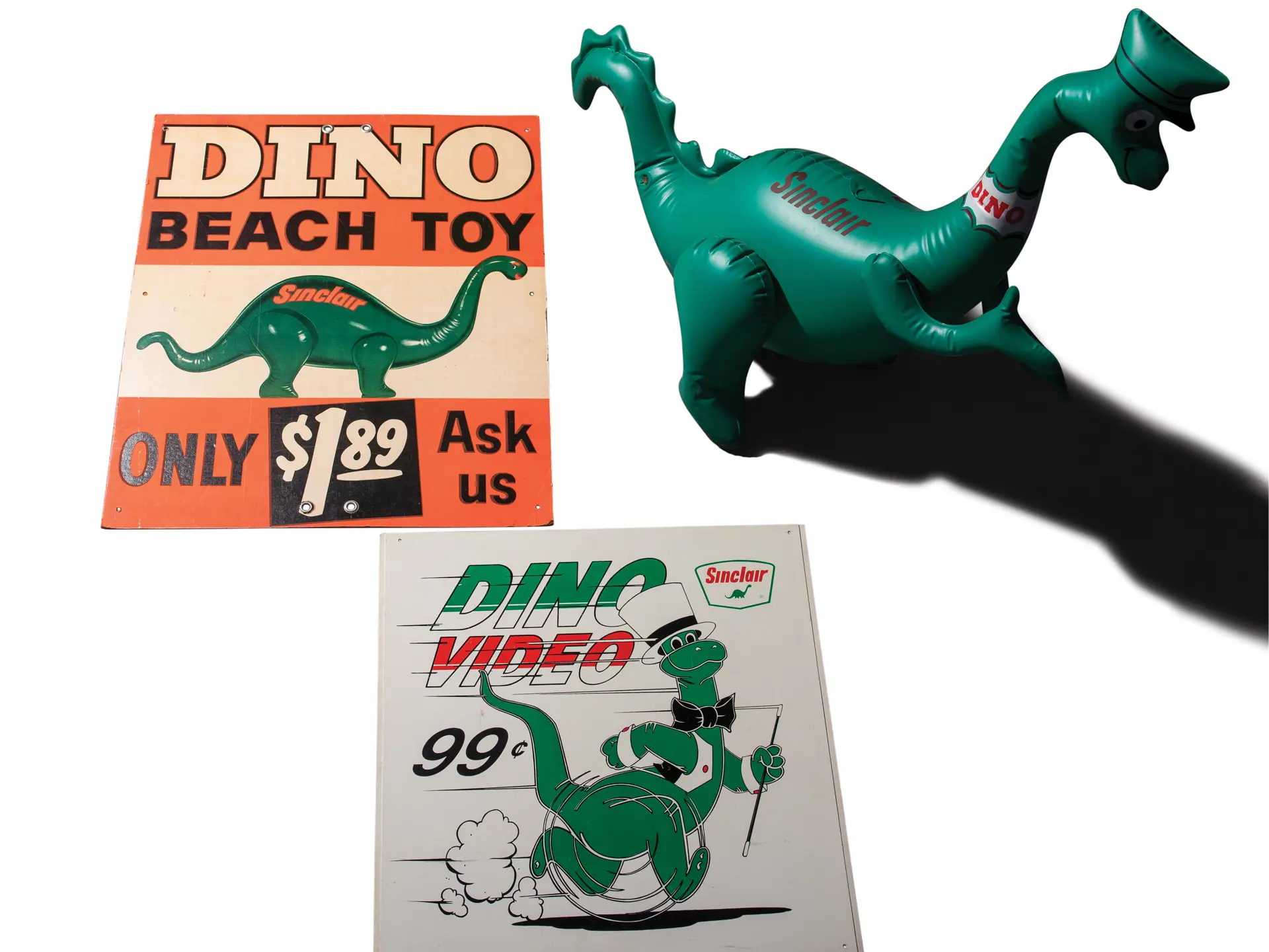 Sinclair Dino Signs and Inflatable Dino | The Dingman Collection | RM ...