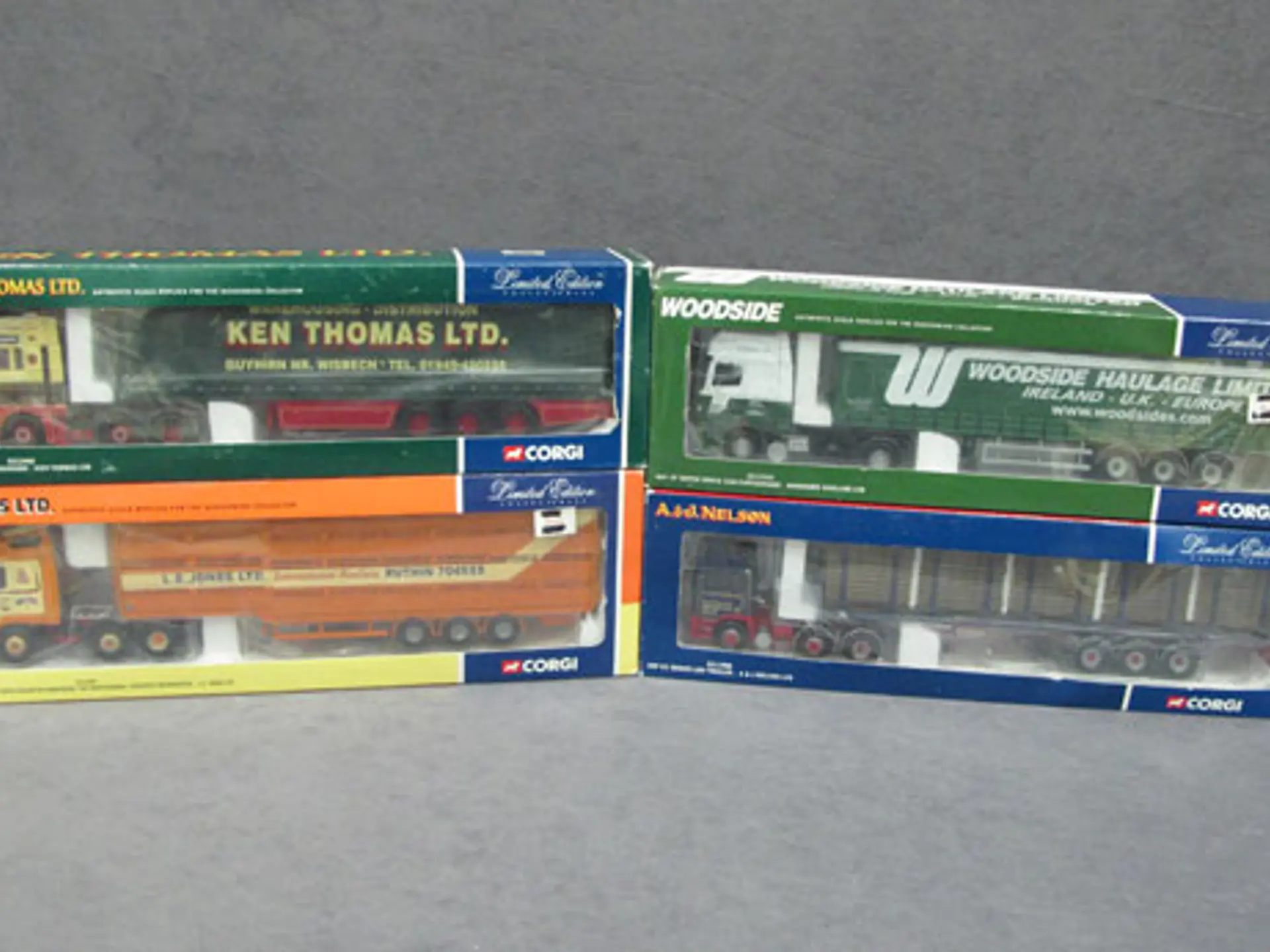 Four (4) 1/50 Scale Corgi Classics Trucks All New in Box | Auburn ...