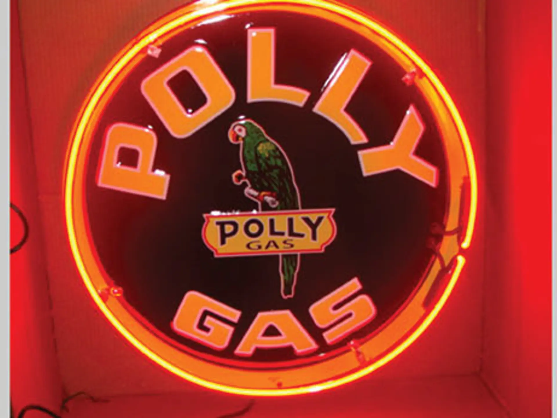 Polly Gas Neon Sign | Auburn Spring 2014 | RM Sotheby's