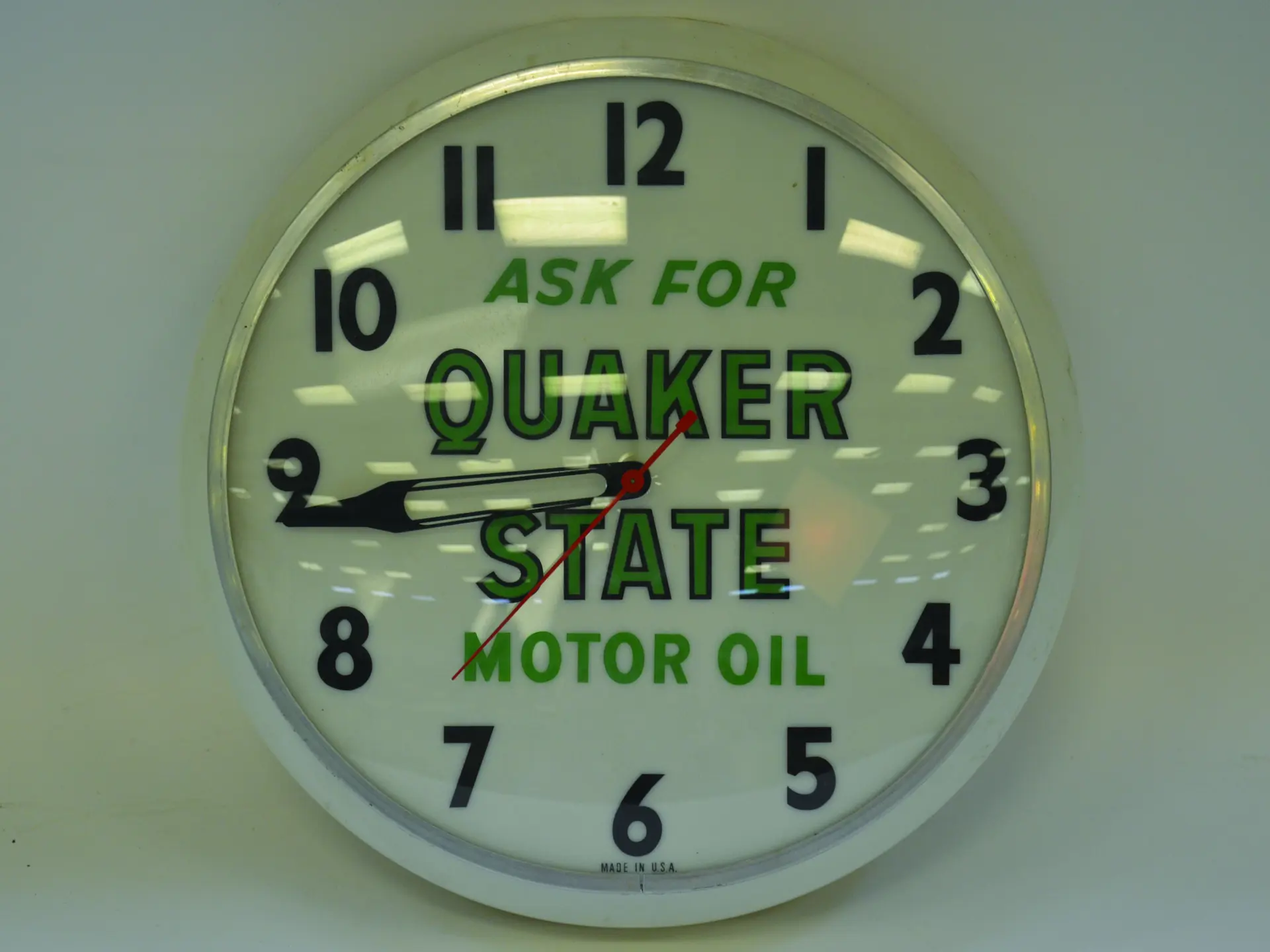 A Quaker State Motor Oil Clock | Auburn Fall 2016 | RM Sotheby's