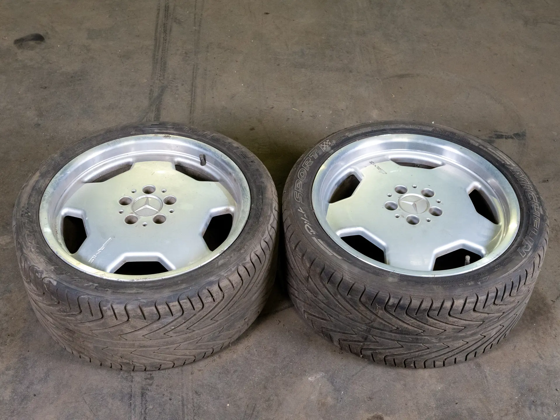 Two 18-Inch Mercedes-Benz AMG Monoblock Wheels | The Junkyard: Online ...