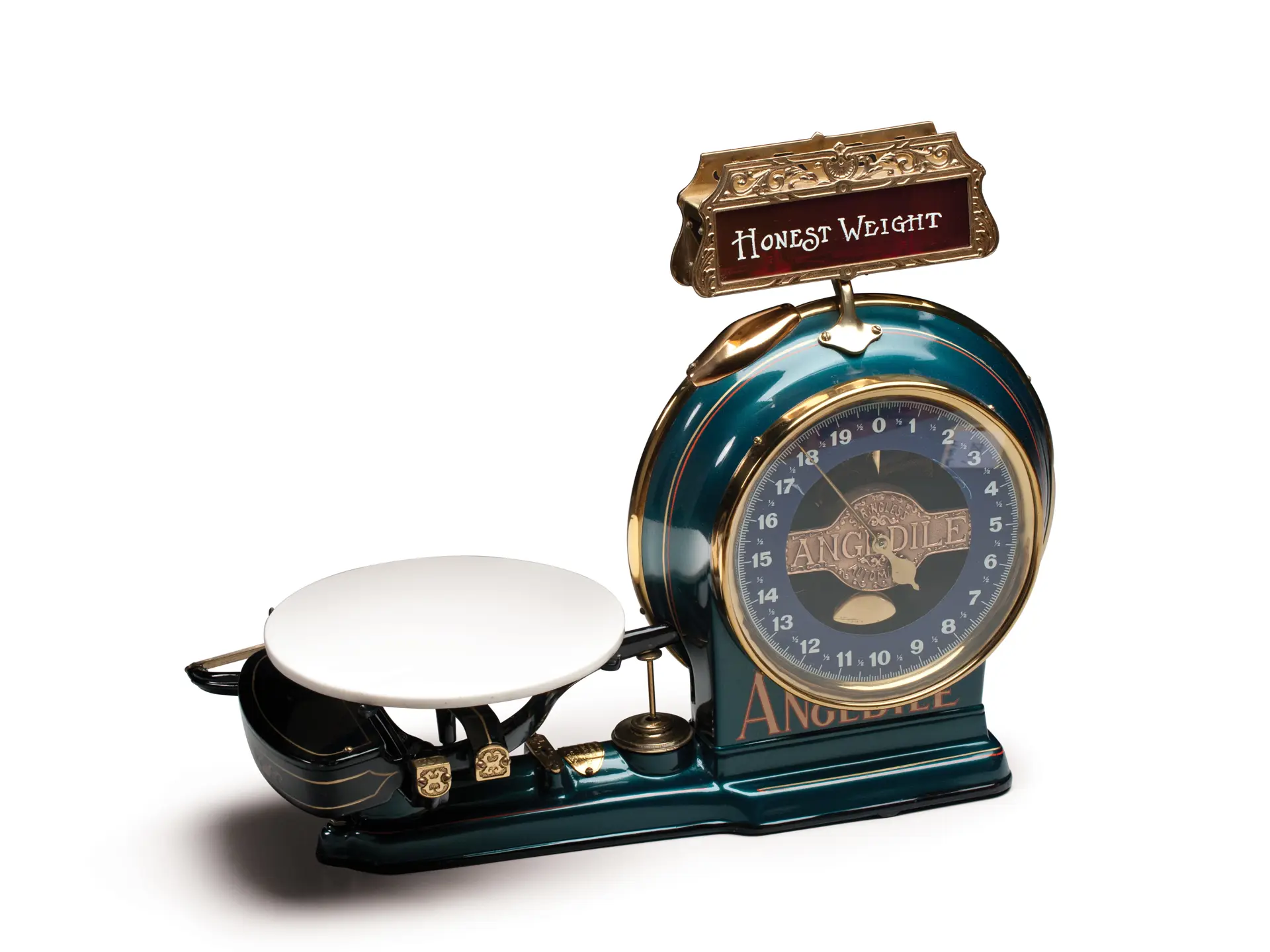 Angldile Honest Weight Table Scale | The Milhous Collection | RM Sotheby's