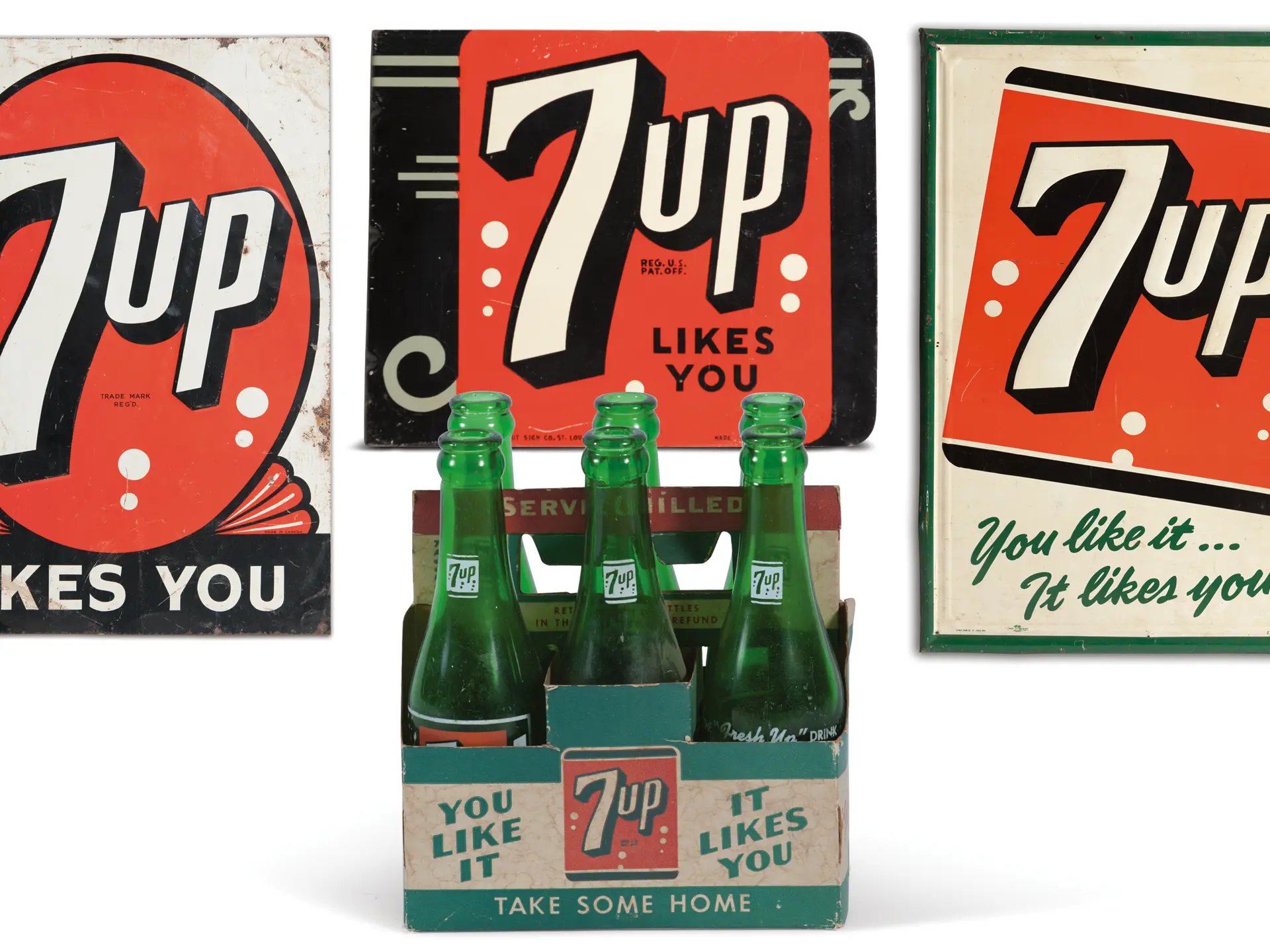 7Up Signs & Bottles | The Dingman Collection 2012 | RM Sotheby's
