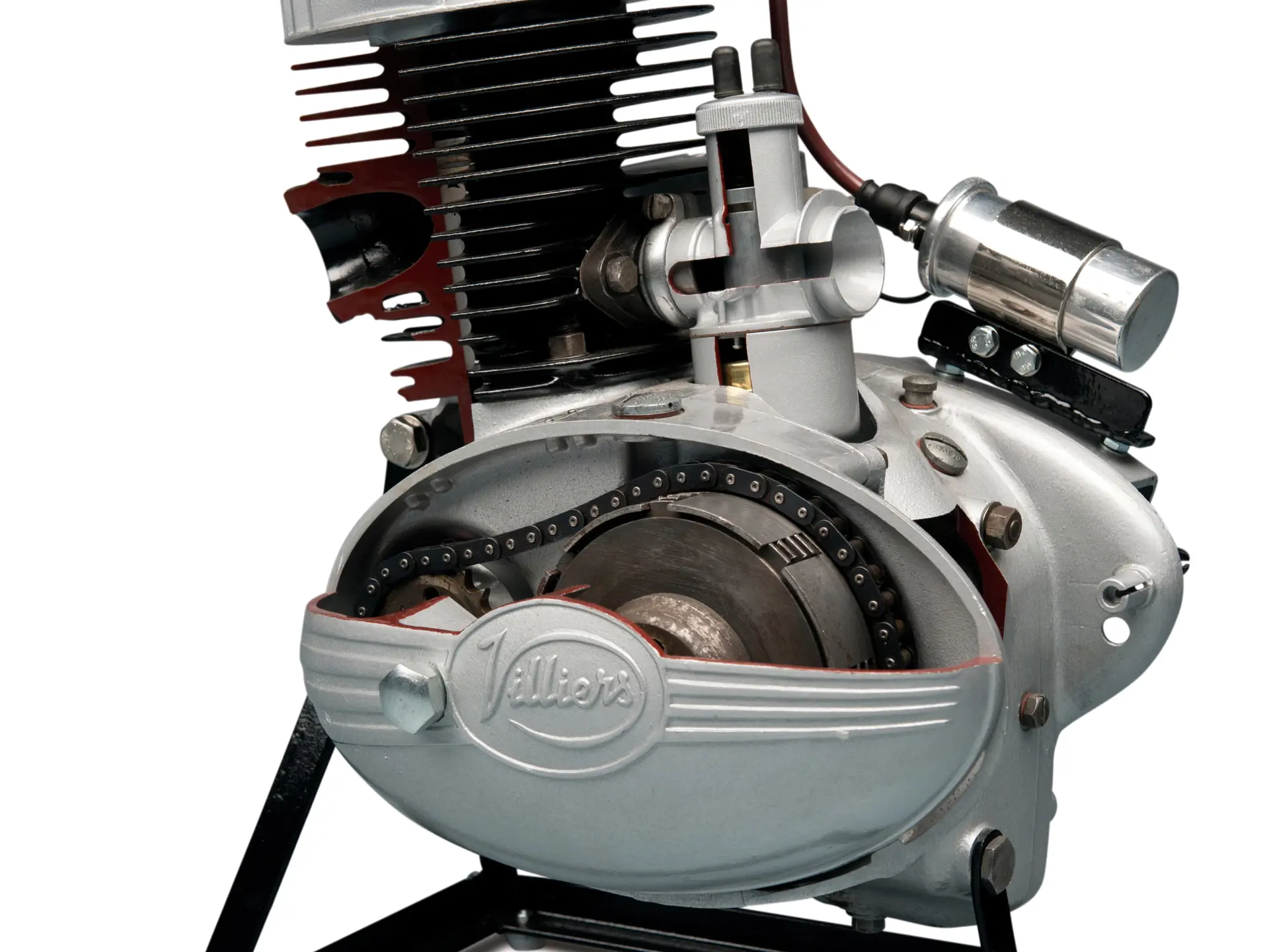 Villiers Cut-Away Display Engine | The Bruce Weiner Microcar Museum ...