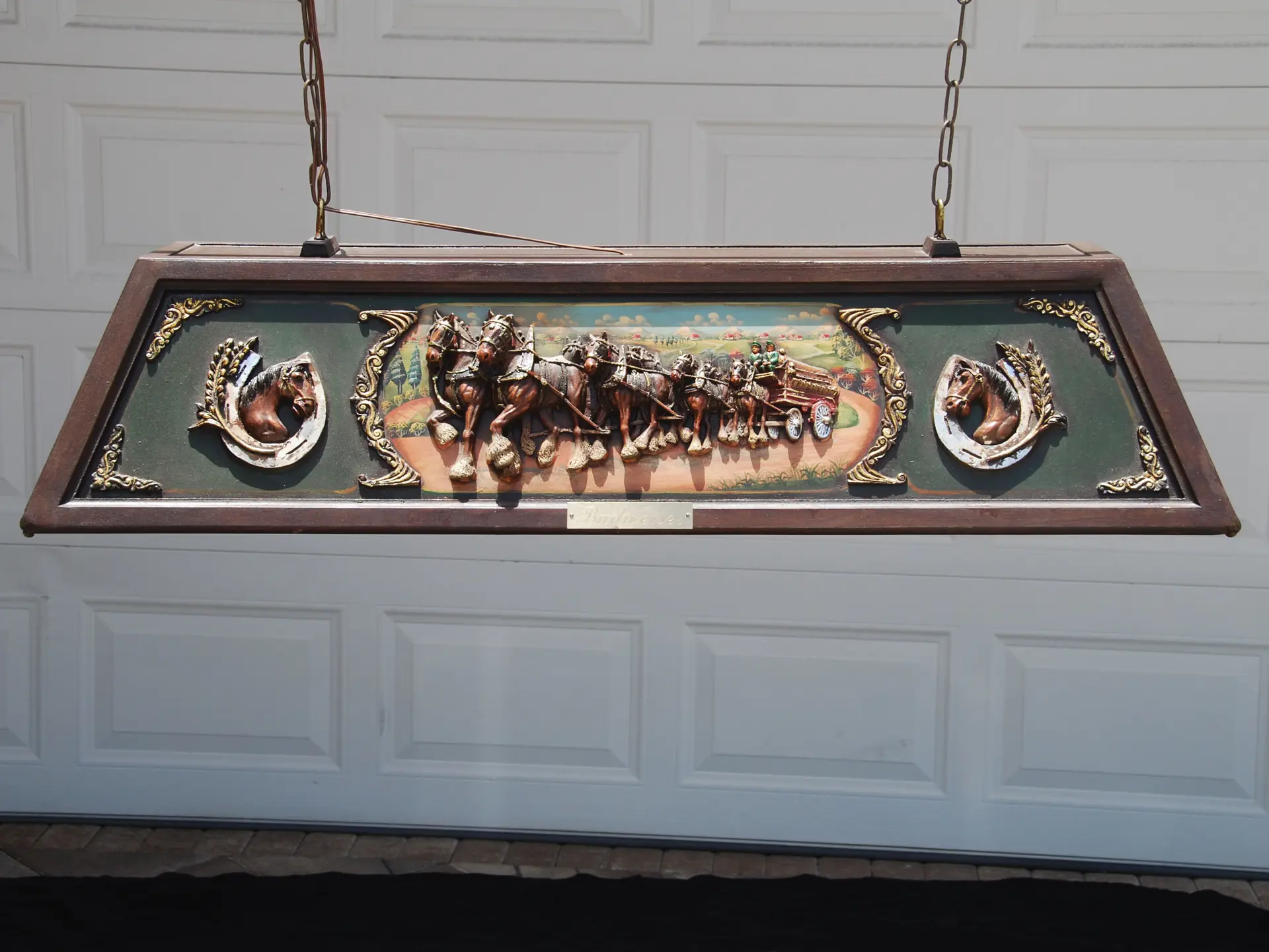 Budweiser pool table light | Auburn Fall 2014 | RM Sotheby's