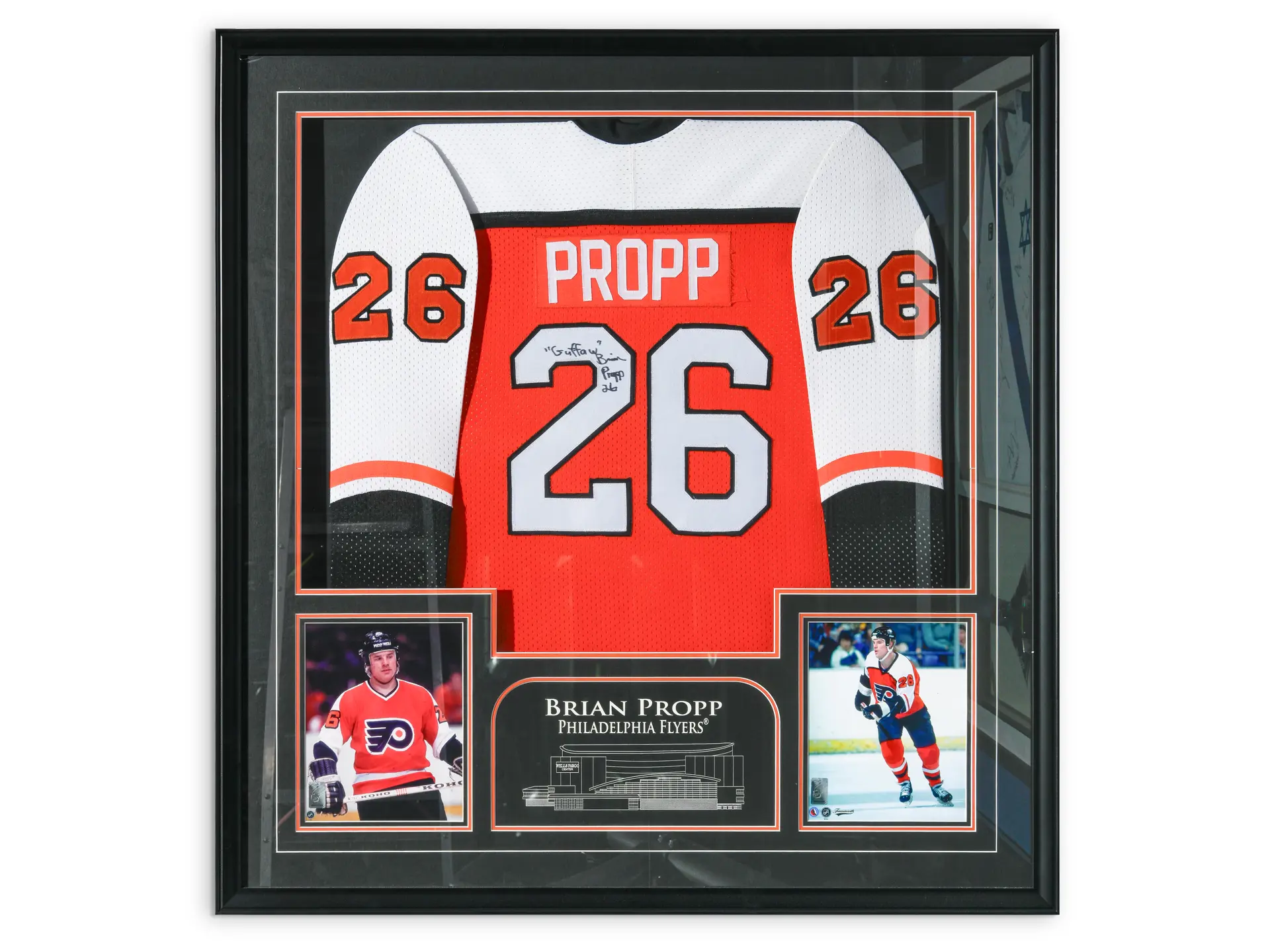 Brian Propp Philadelphia Flyers Autographed Commemorative Jersey | Dare ...
