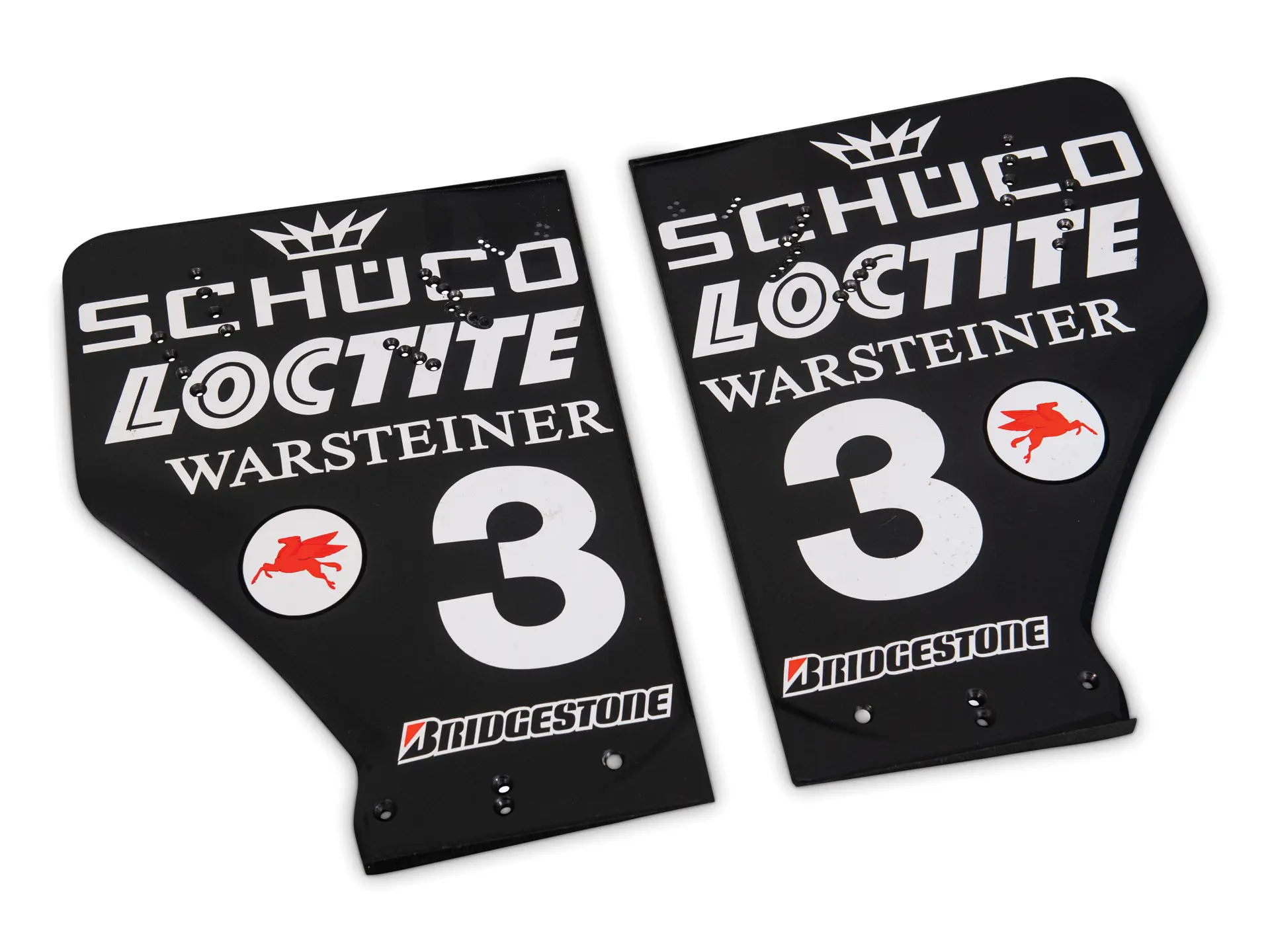 Mika Häkkinen McLaren Mercedes MP4-16 Rear Wing End Plates, 2001 ...