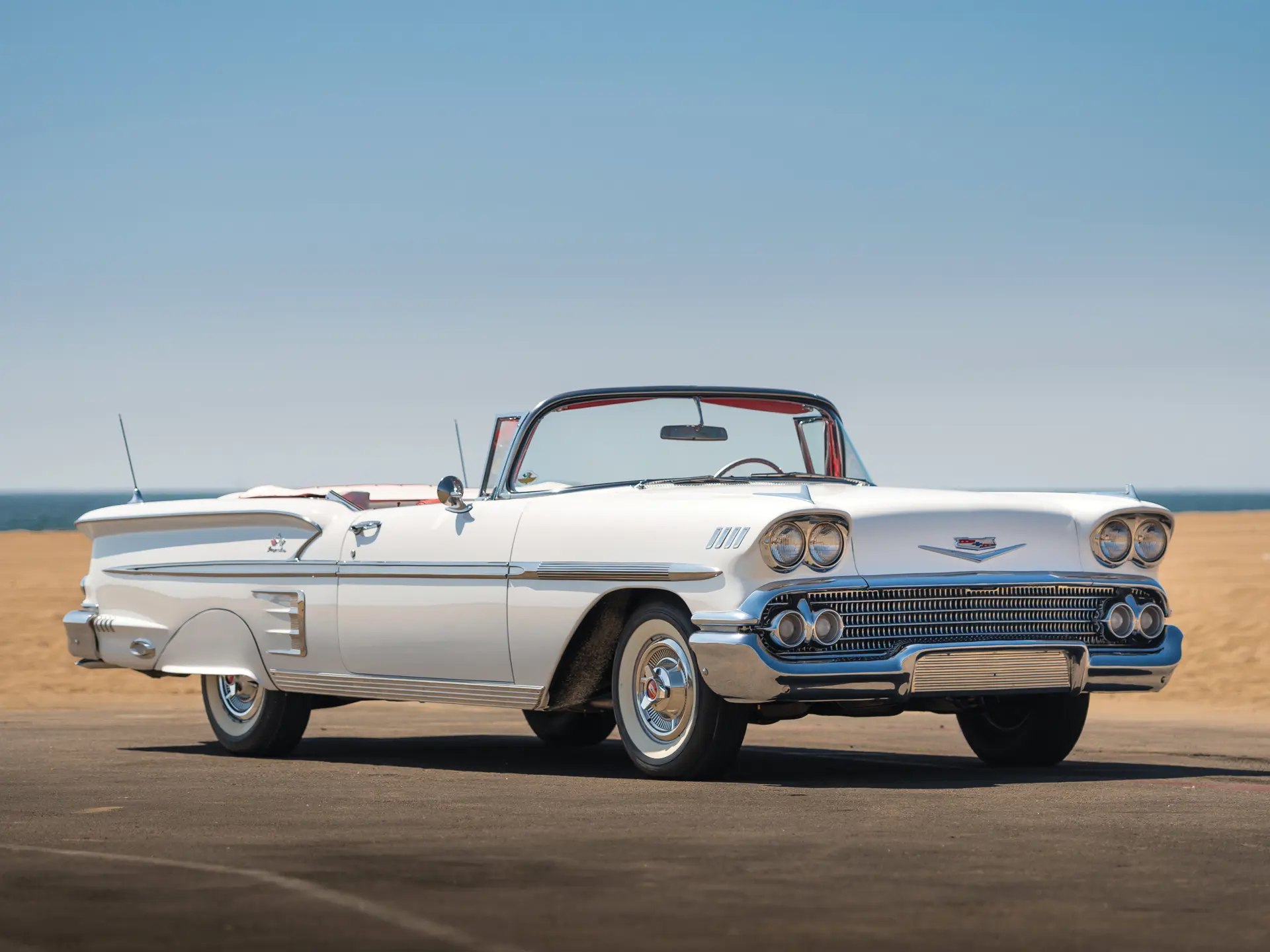 1958 Chevrolet Impala 'Tri Power' Convertible | Hershey 2018 | RM Sotheby's