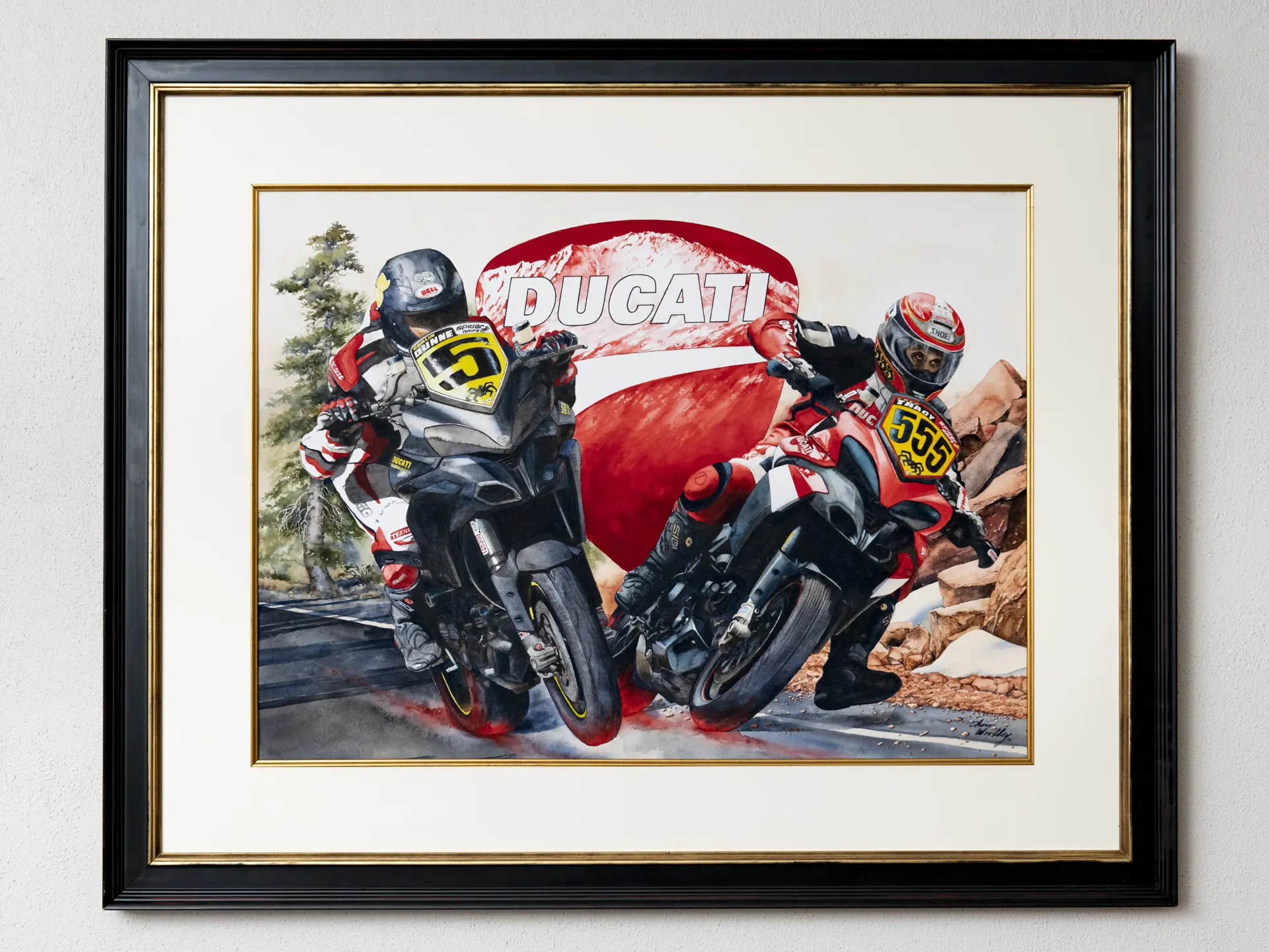 "Red Mountain" Watercolor by Christopher Woolley, 2012 | Open Roads ...