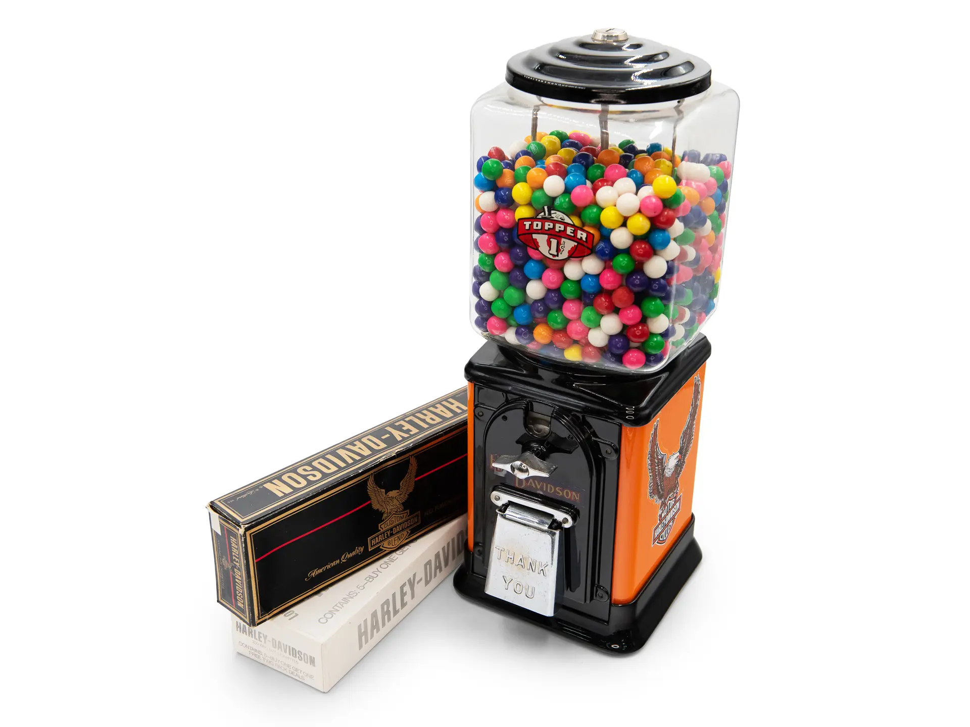 Harley-Davidson-Themed Gumball Machine and Collectibles | Handle with ...