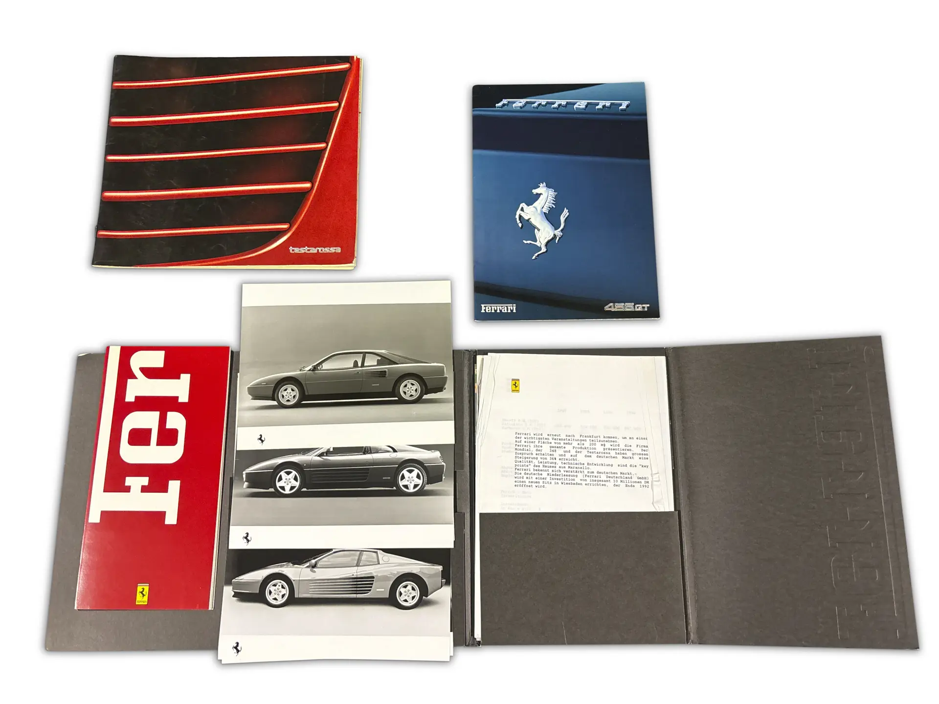 Ferrari Press Materials, Circa 1990s | The Cohen Collection | RM Sotheby's