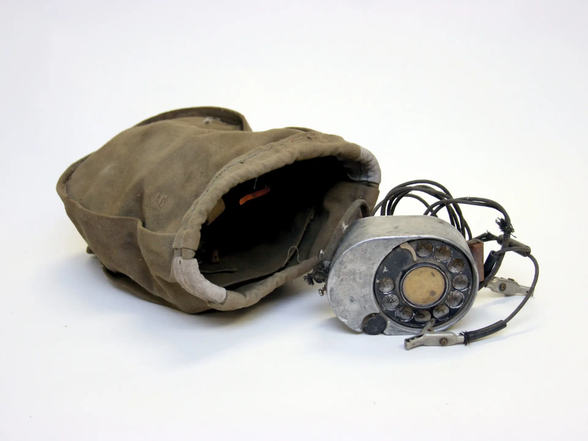 Early Telephone Repairman Kit | The National Military History Center ...