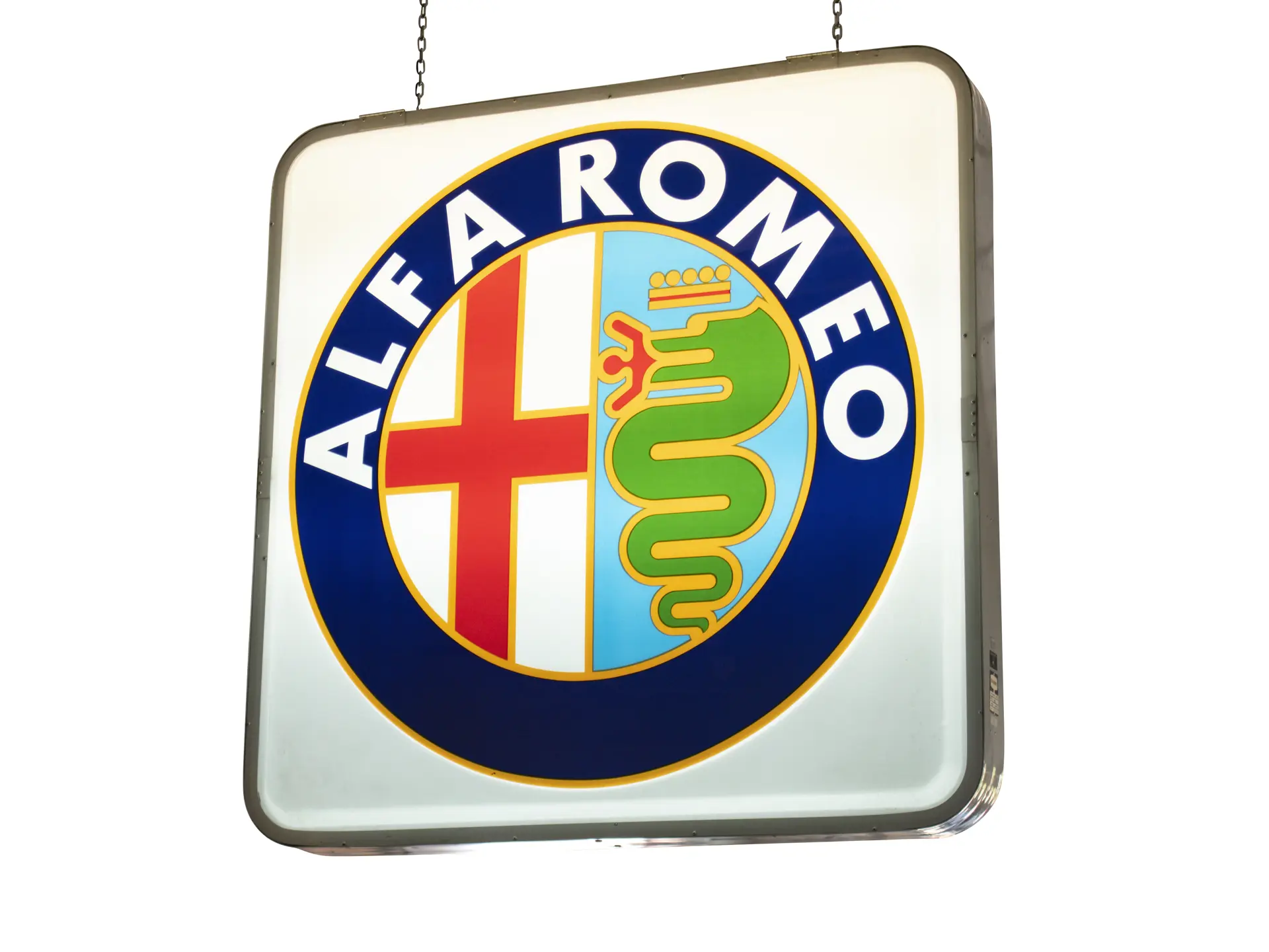 Dualite Alfa Romeo Double-Sided Illuminated Sign | Gene Ponder ...